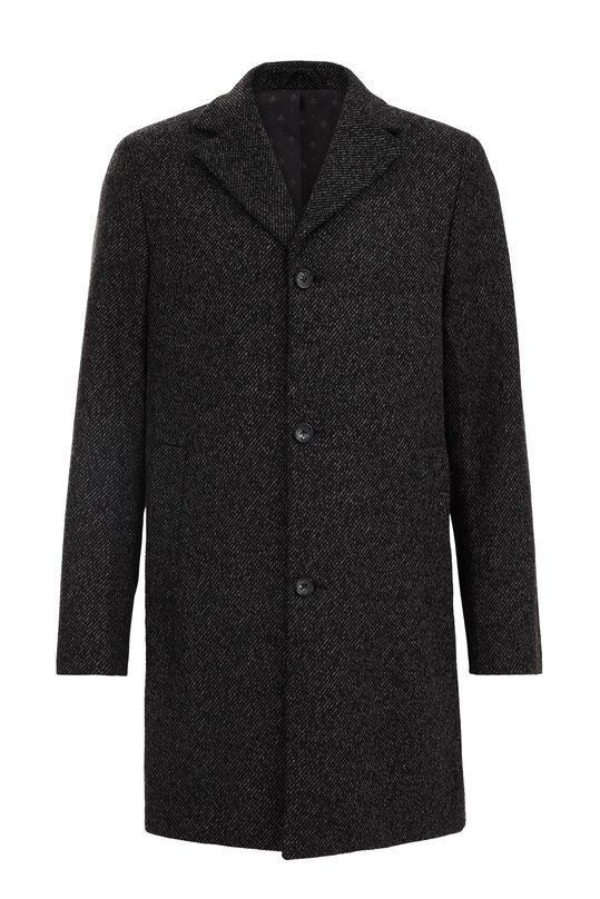 Heren overjas met dessin | wefashion.nl