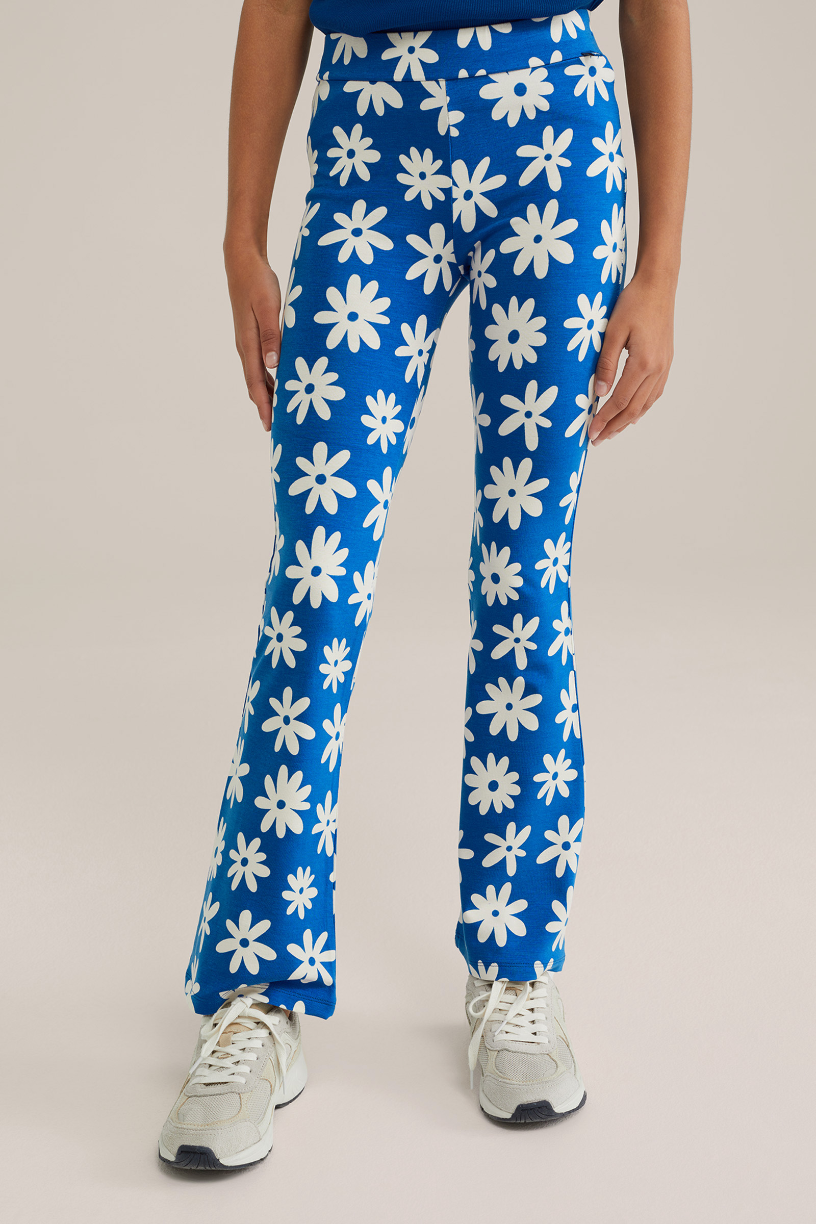 Meisjes flared legging met print | wefashion.com