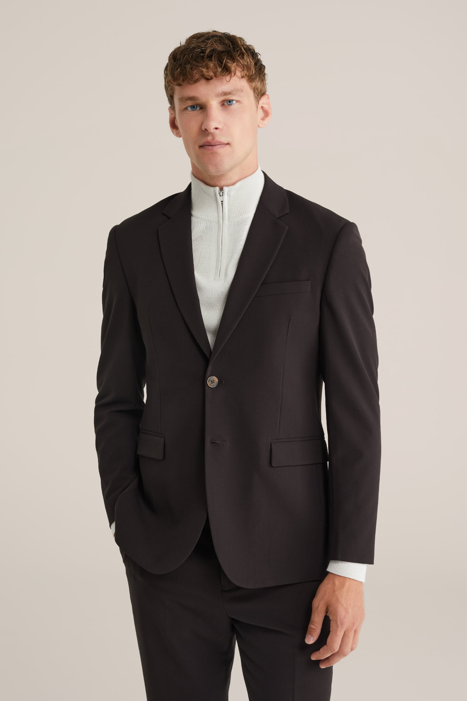 Heren slim fit blazer - THE FLEX SUIT | wefashion.com
