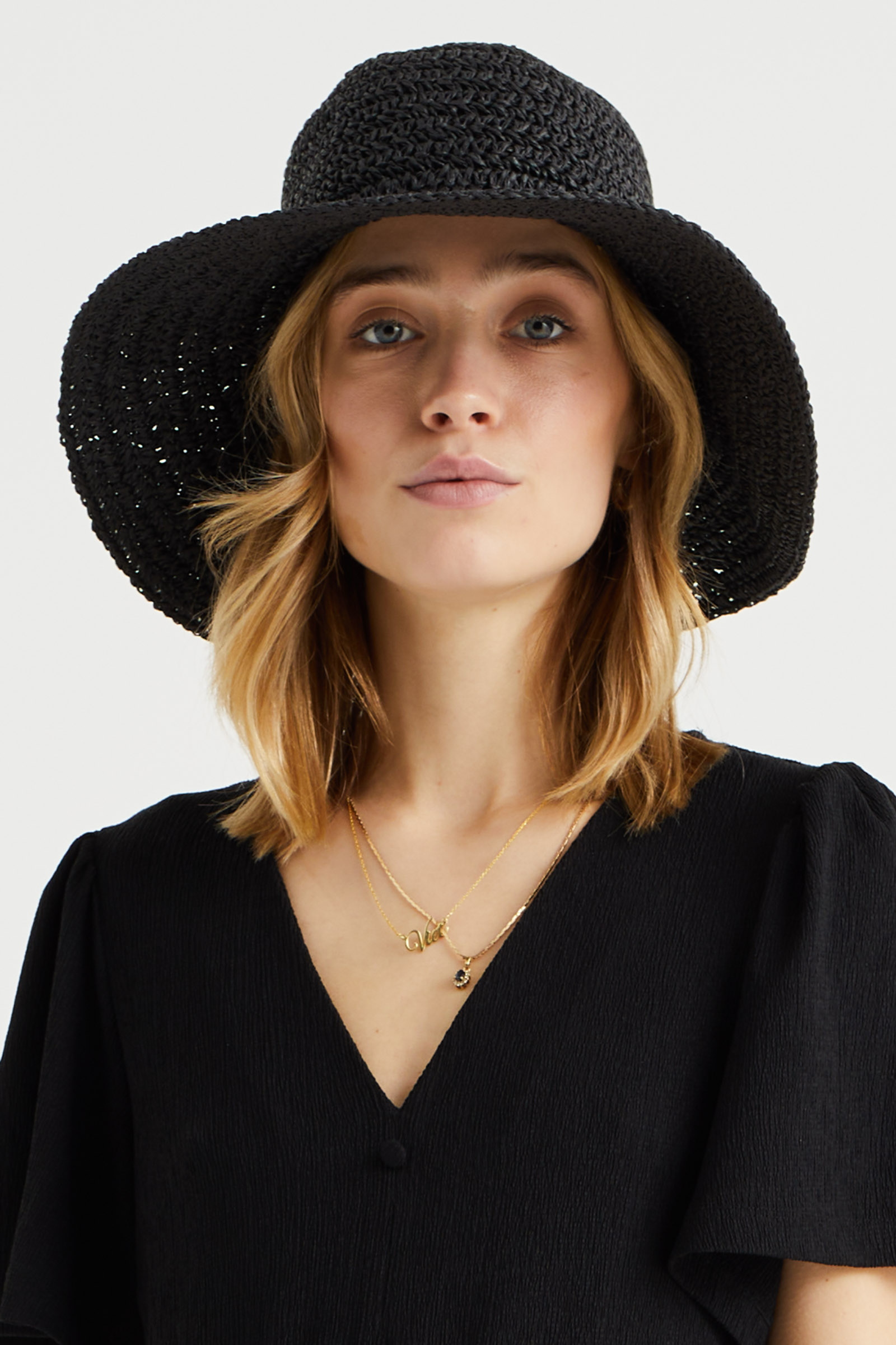 Dames rieten hoed | wefashion.com