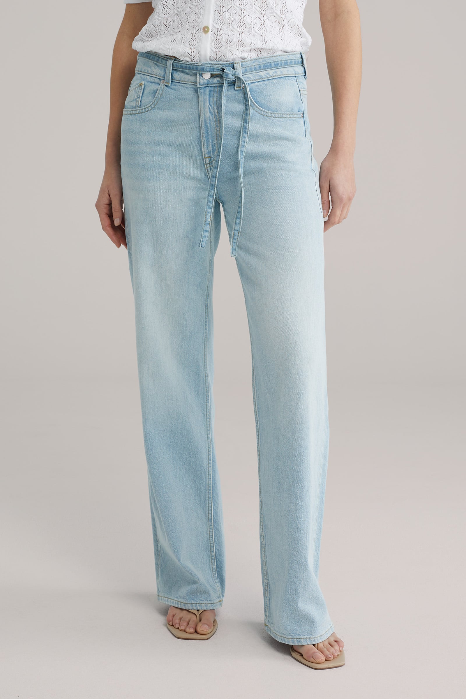 Dames high rise wide leg jeans | wefashion.com