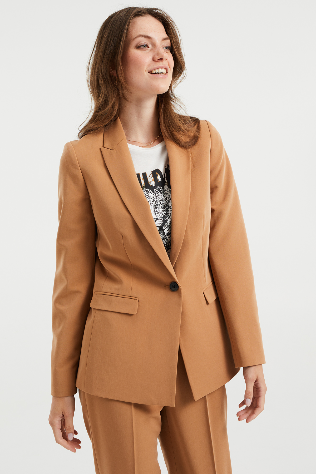 Regular fit pak met stretch | wefashion.com