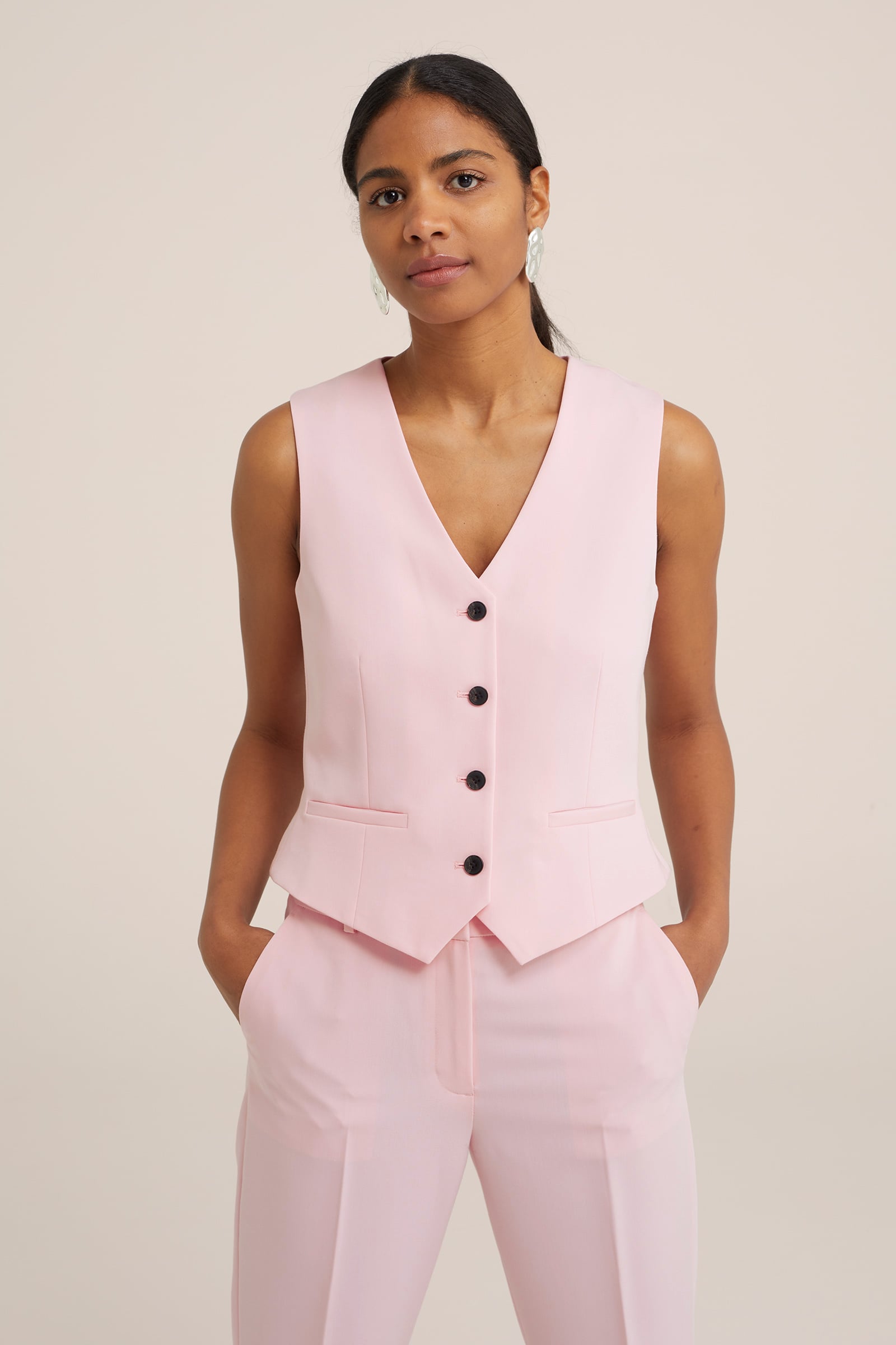 Dames Slim fit pak | wefashion.com
