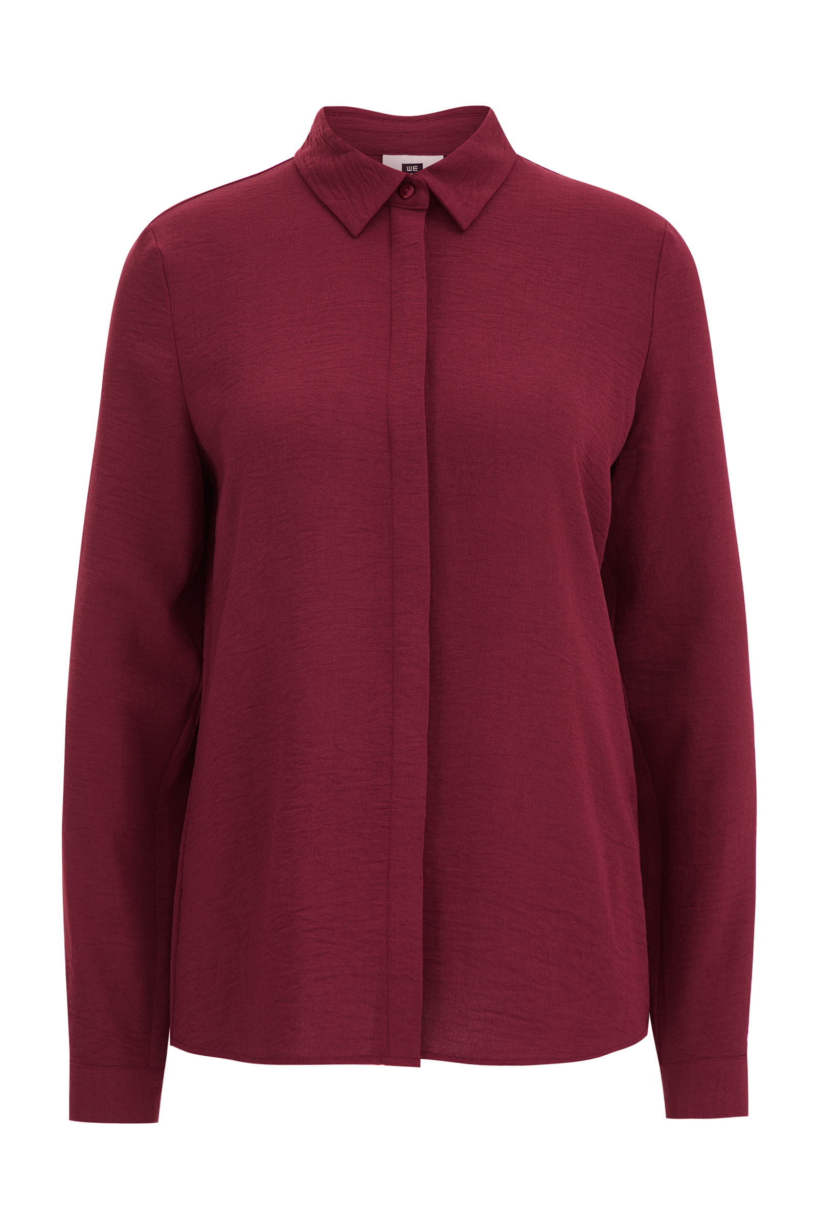 Dames blouse met fijne structuur | wefashion.nl