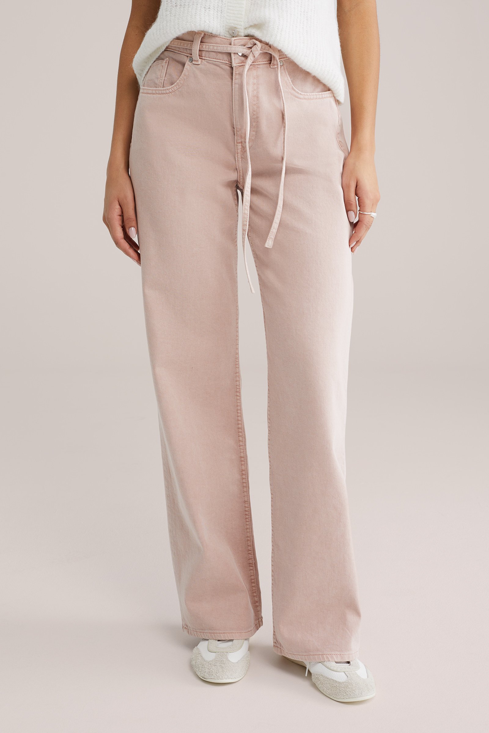 Dames high rise wide leg jeans | wefashion.com