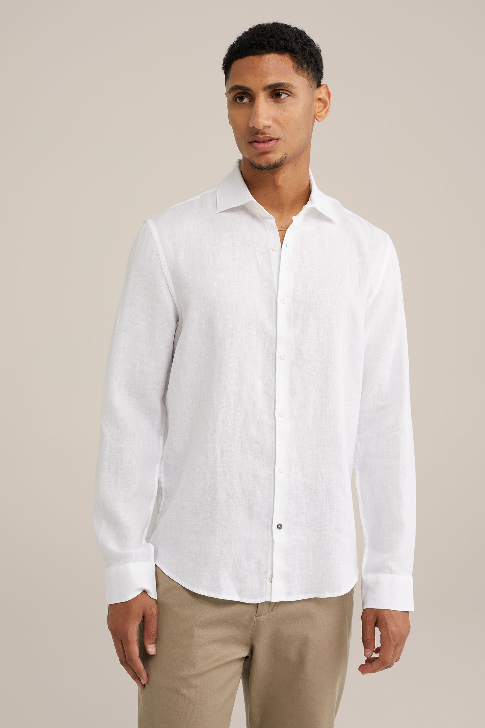Heren premium linnen overhemd | wefashion.com