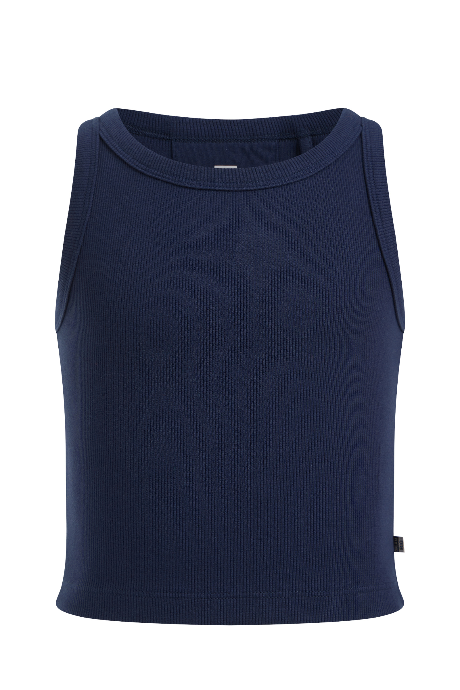 Meisjes geribde croptop | wefashion.com