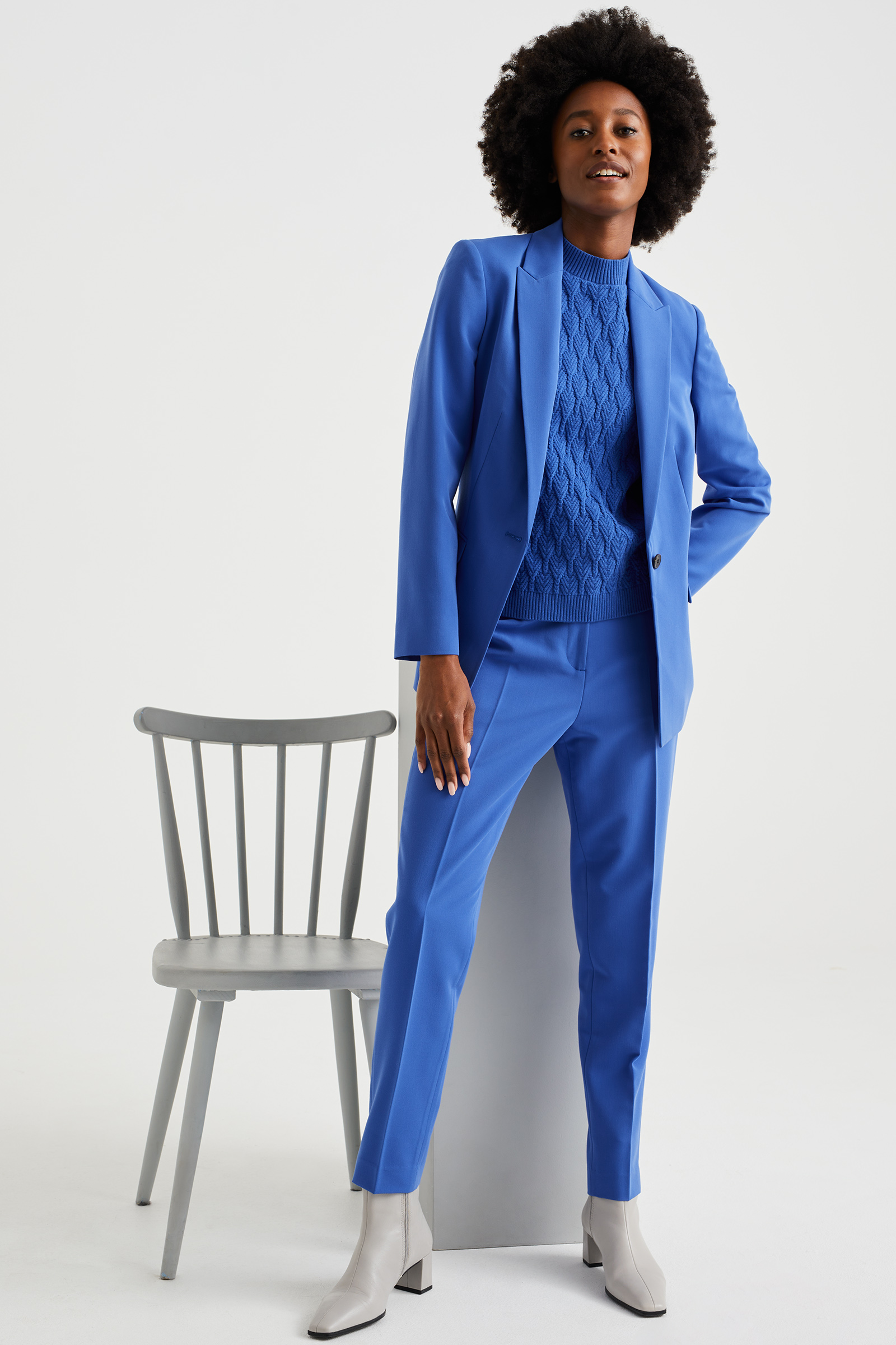 Dames slim fit pantalon | wefashion.com