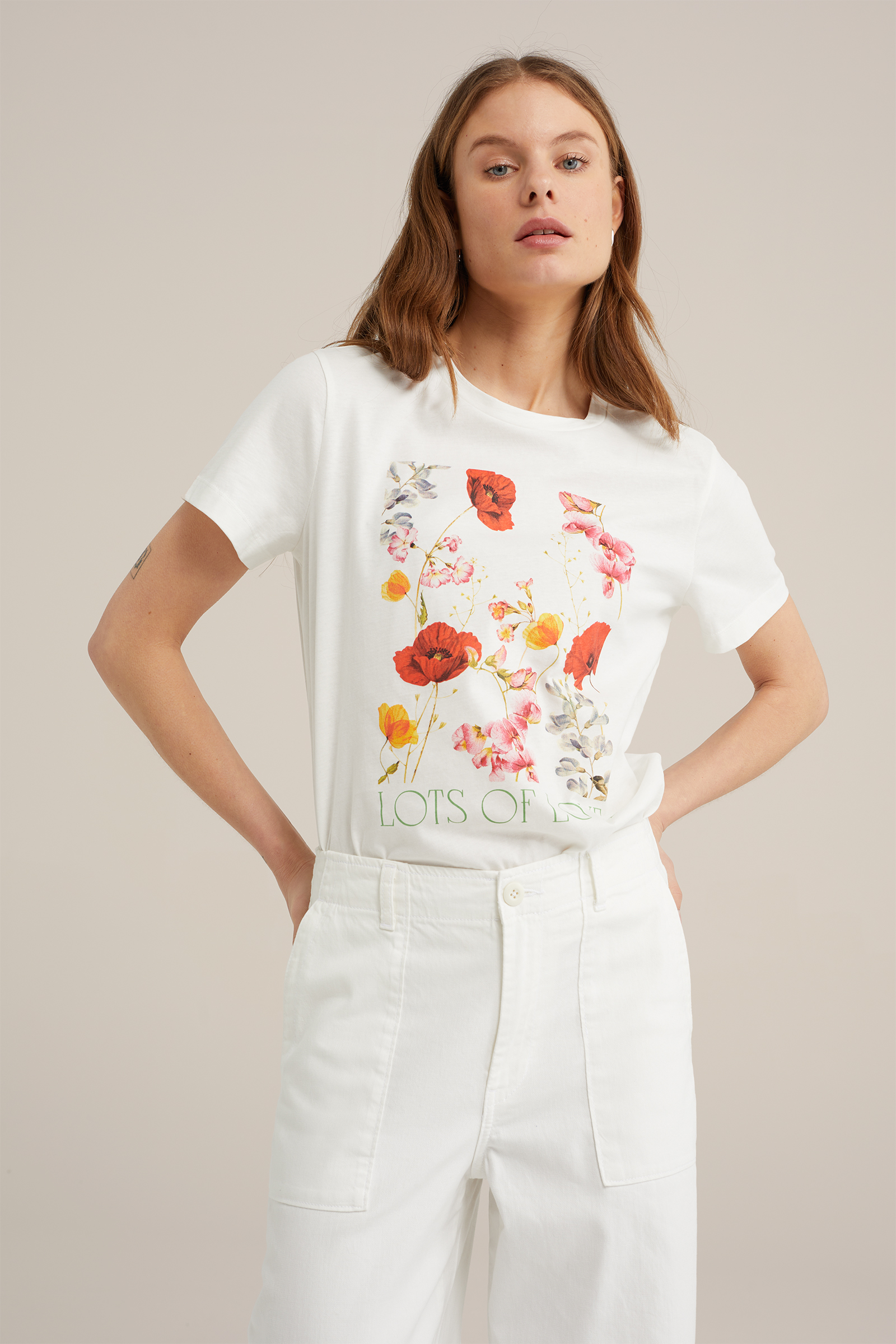 Dames T-shirt met opdruk | wefashion.com