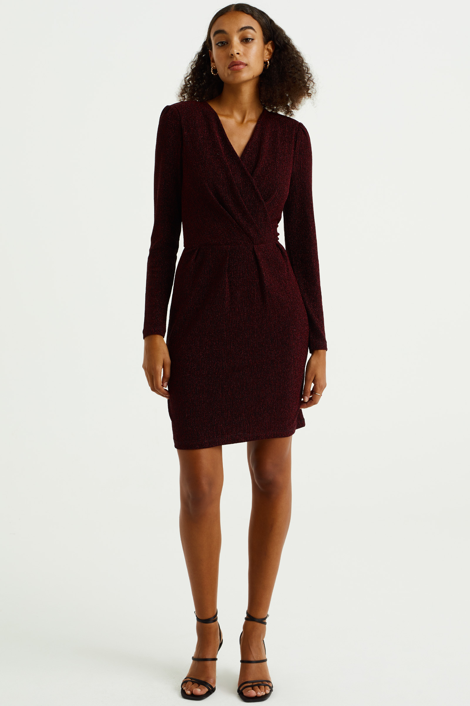 Damenkleid mit Glitzereffekt | wefashion.com