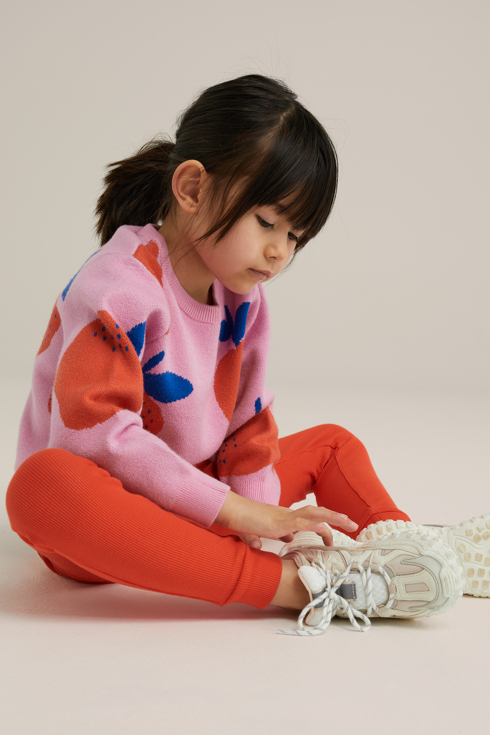 Meisjes legging met ribstructuur | wefashion.com