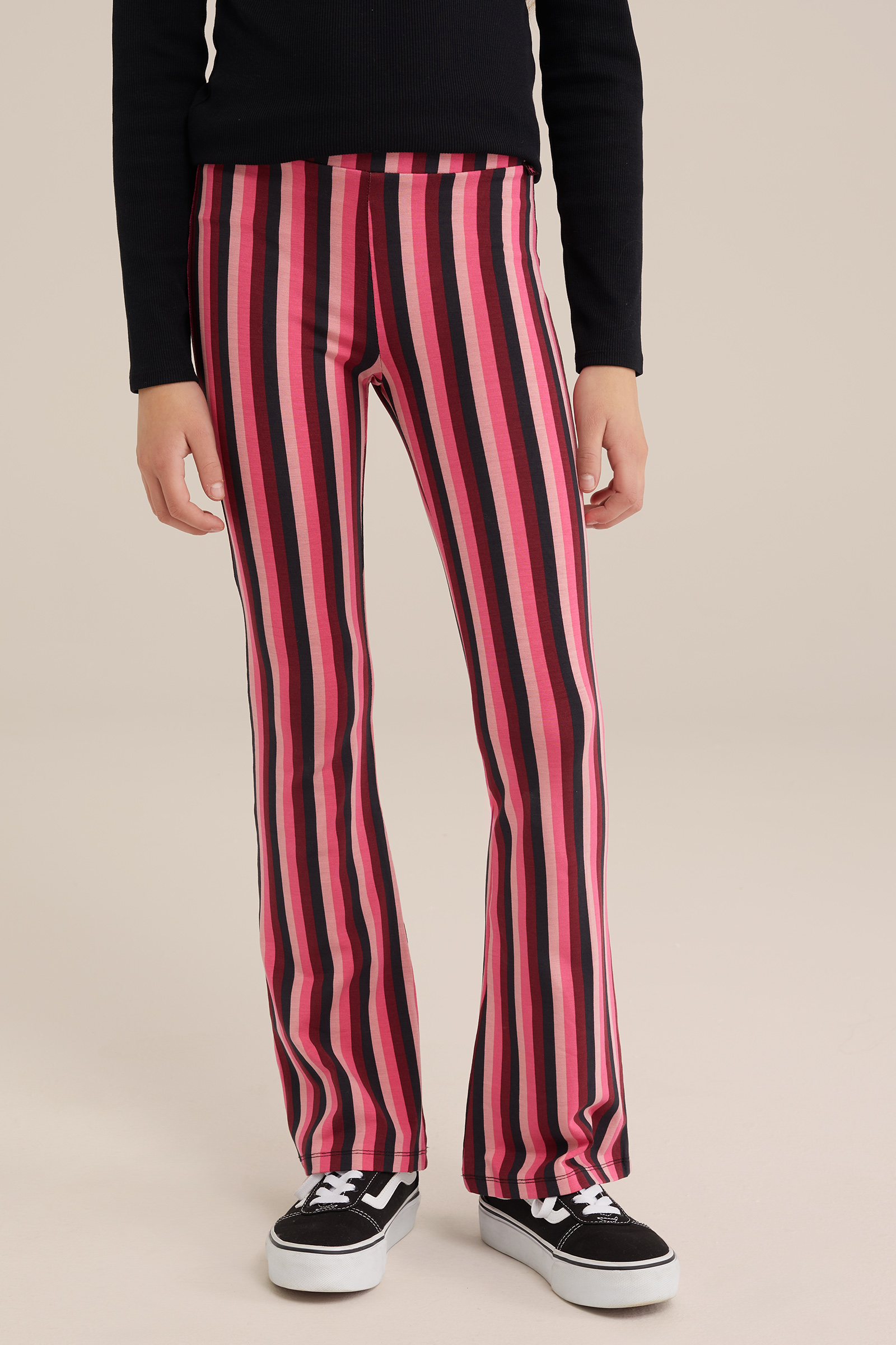 Meisjes flared legging met print | wefashion.com