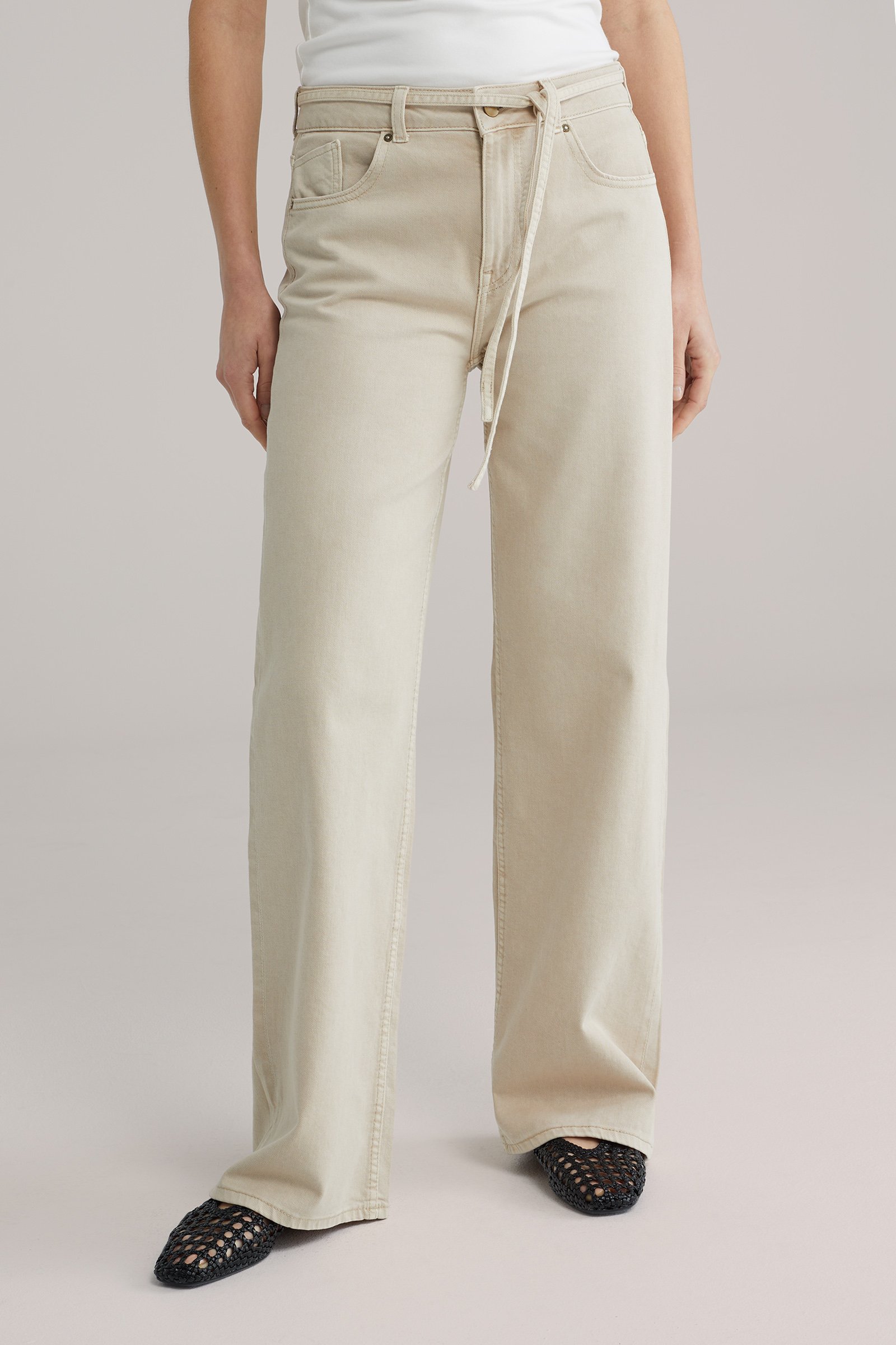 Dames high rise wide leg jeans | wefashion.com