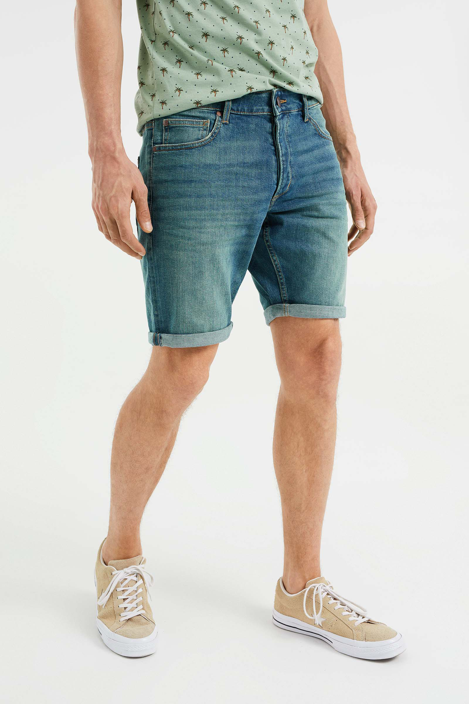 Short denim regular fit homme | wefashion.com
