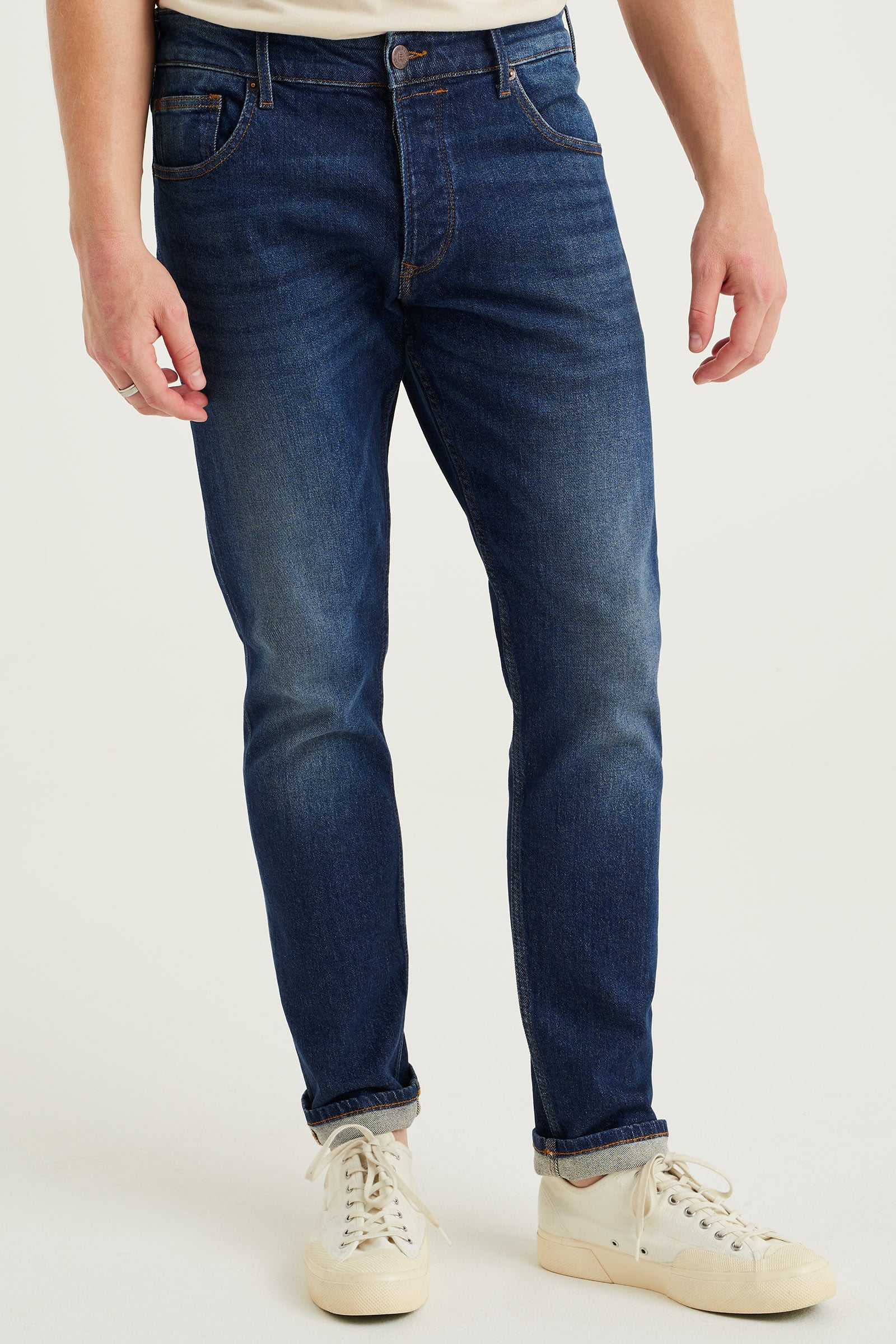 Herren-Slim-Fit-Jeans mit Komfort-Stretch | wefashion.com
