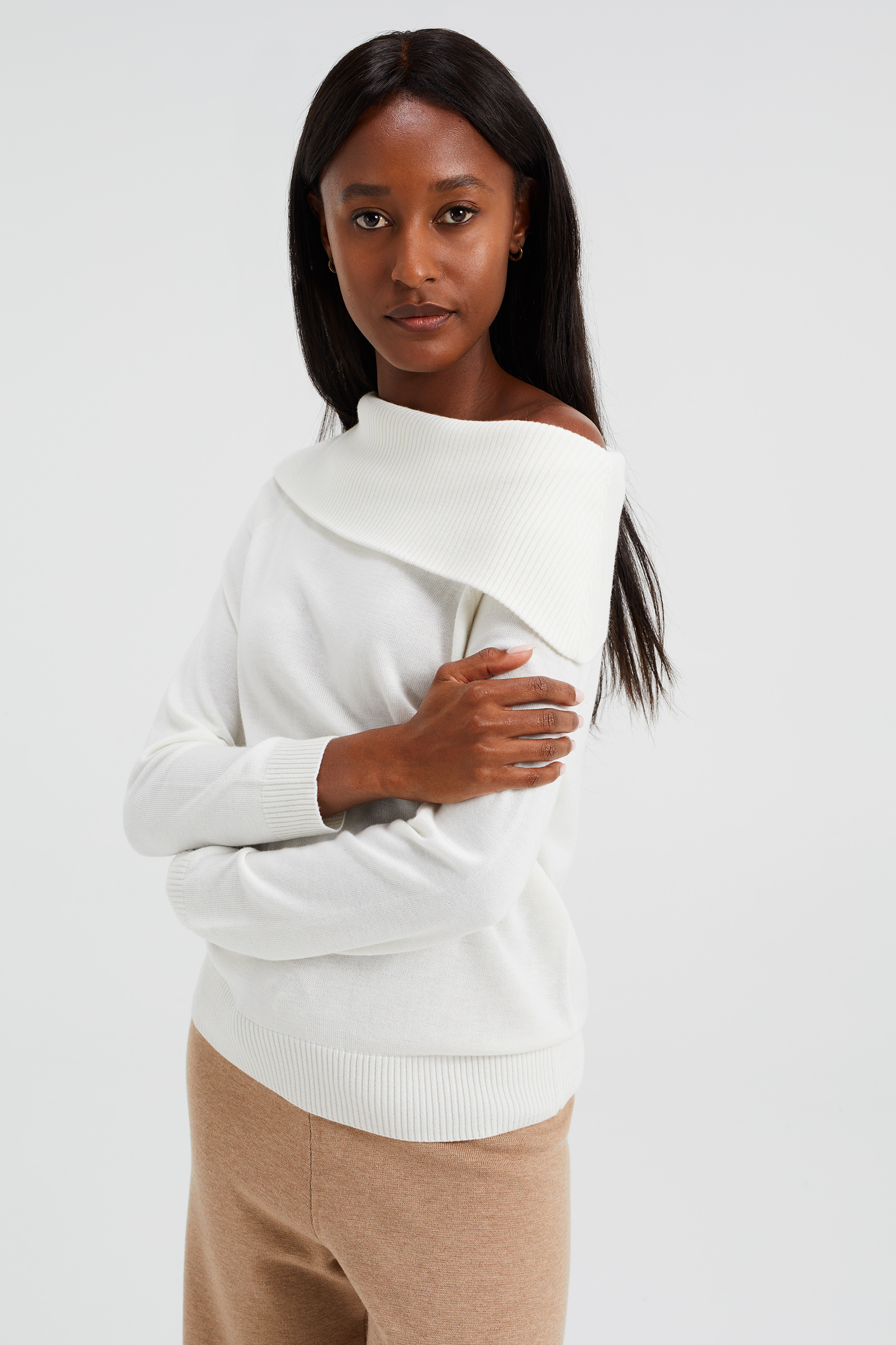 Dames kasjmiermix trui - WE® Studio | wefashion.com