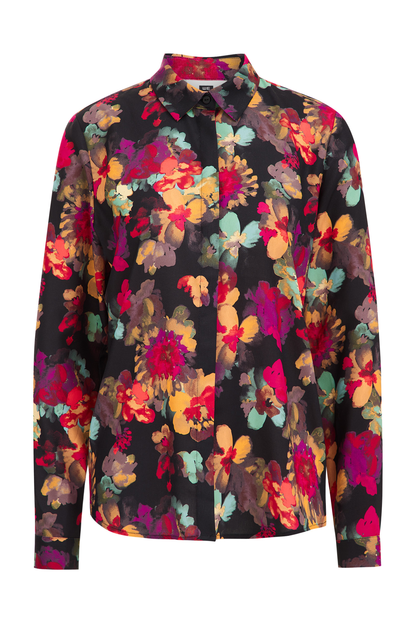 Dames blouse met fijne structuur | wefashion.nl