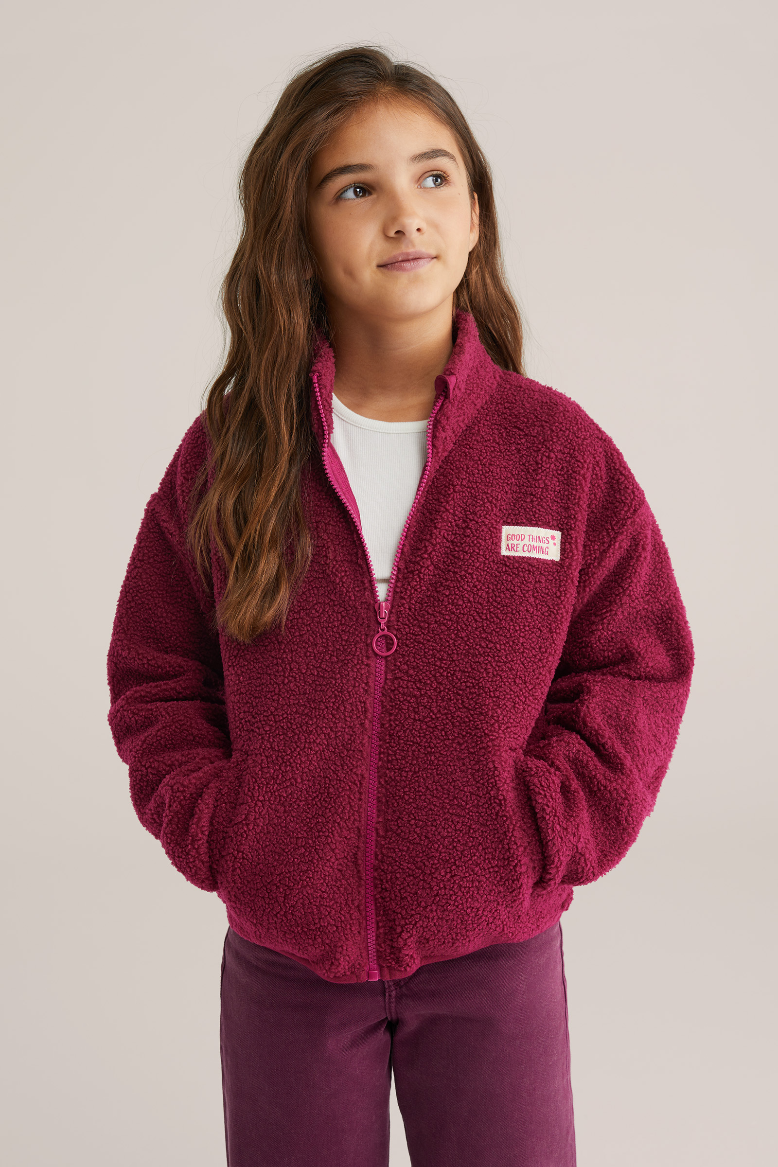 Meisjes teddy vest | wefashion.com