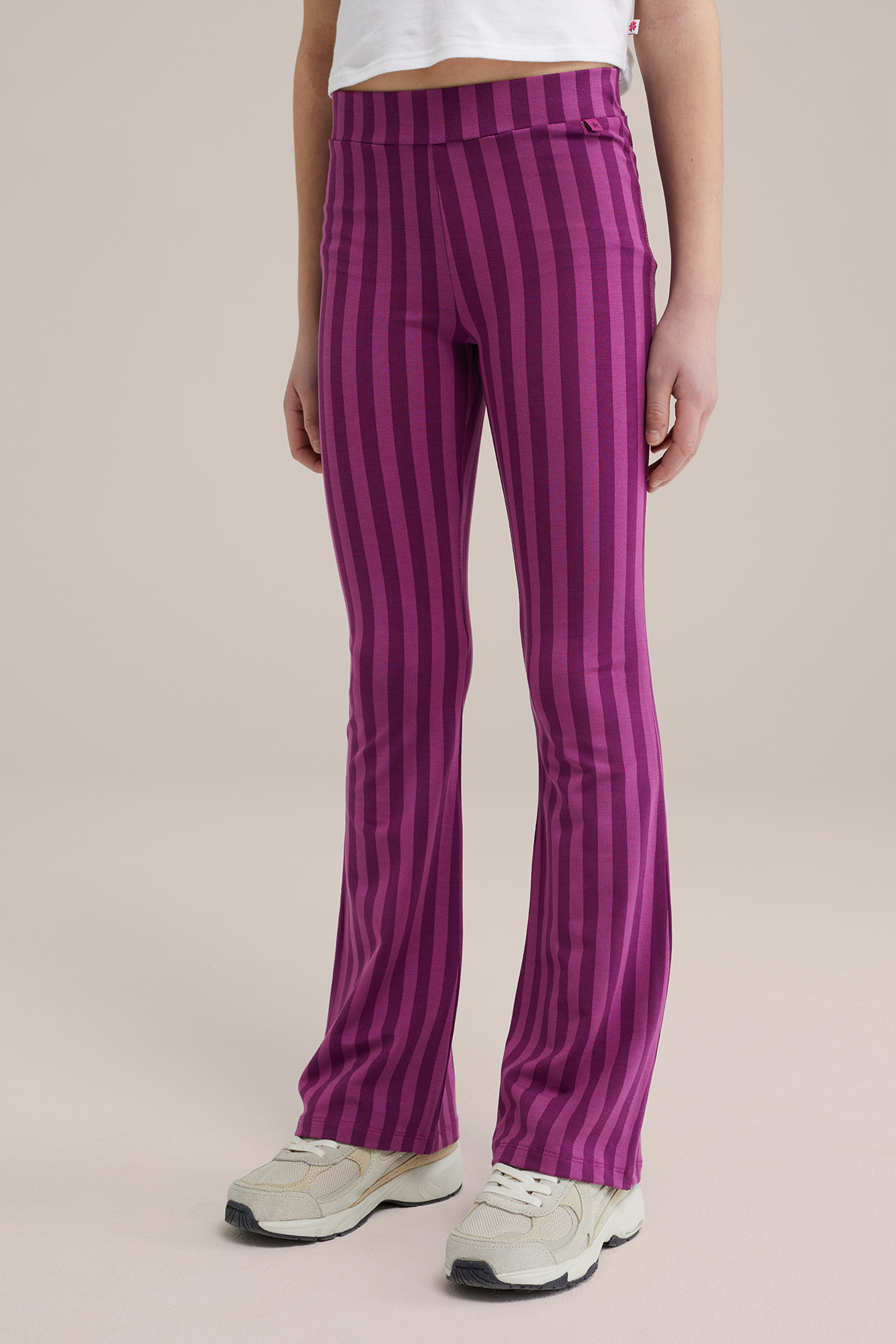 Meisjes flared legging met print | wefashion.com