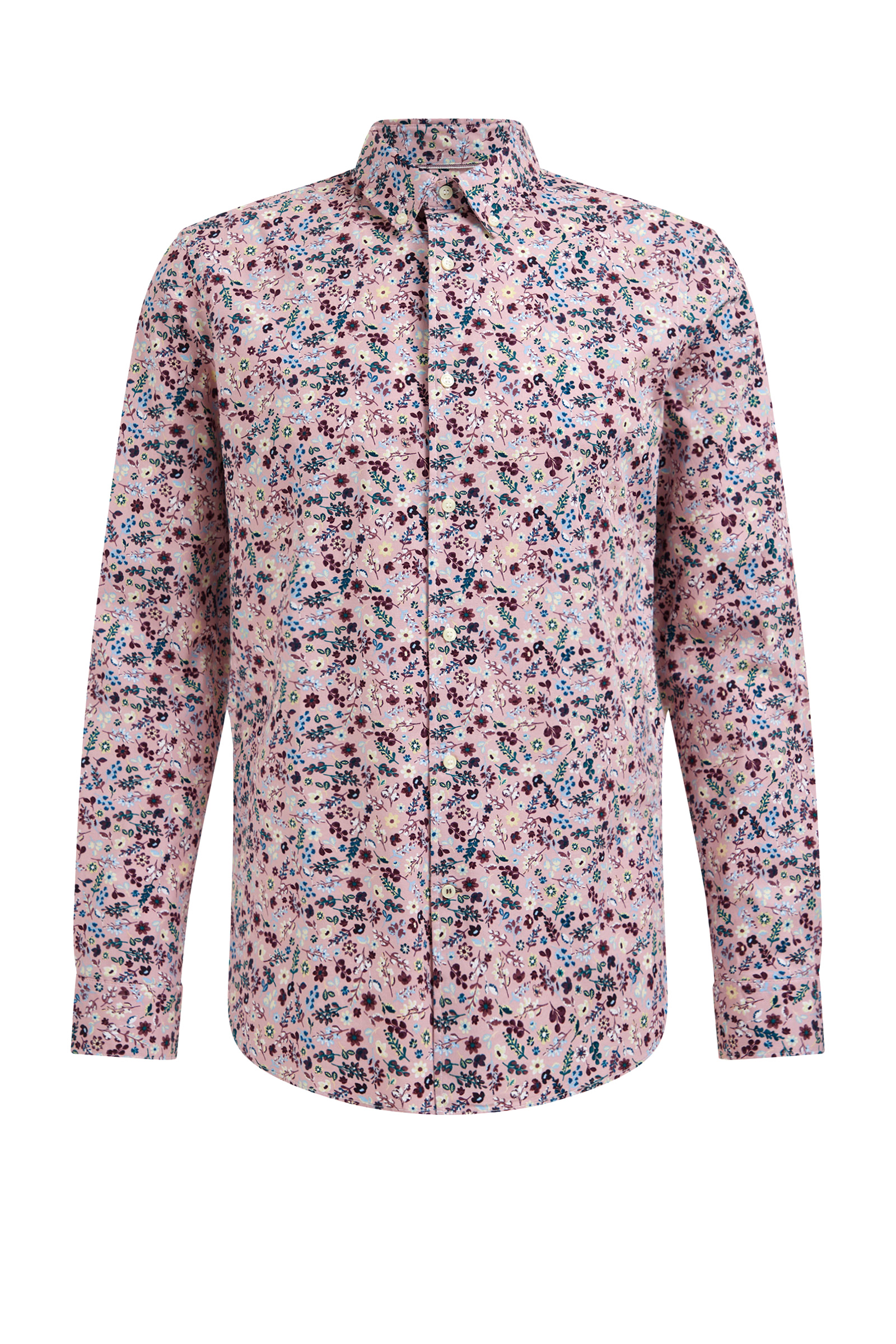 Herren-Slim-Fit-Hemd mit Muster | wefashion.com
