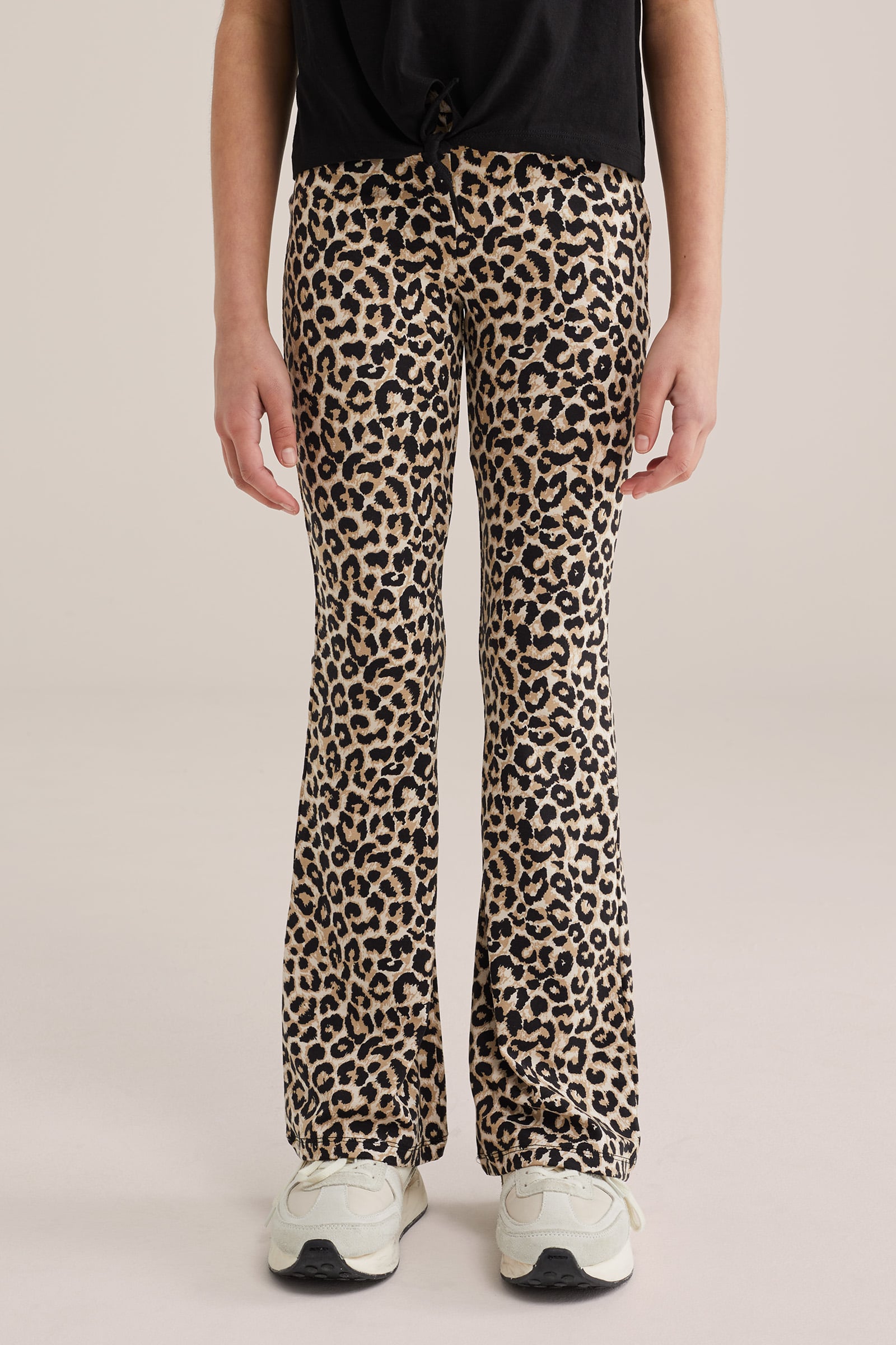 Meisjes flared legging met print | wefashion.com