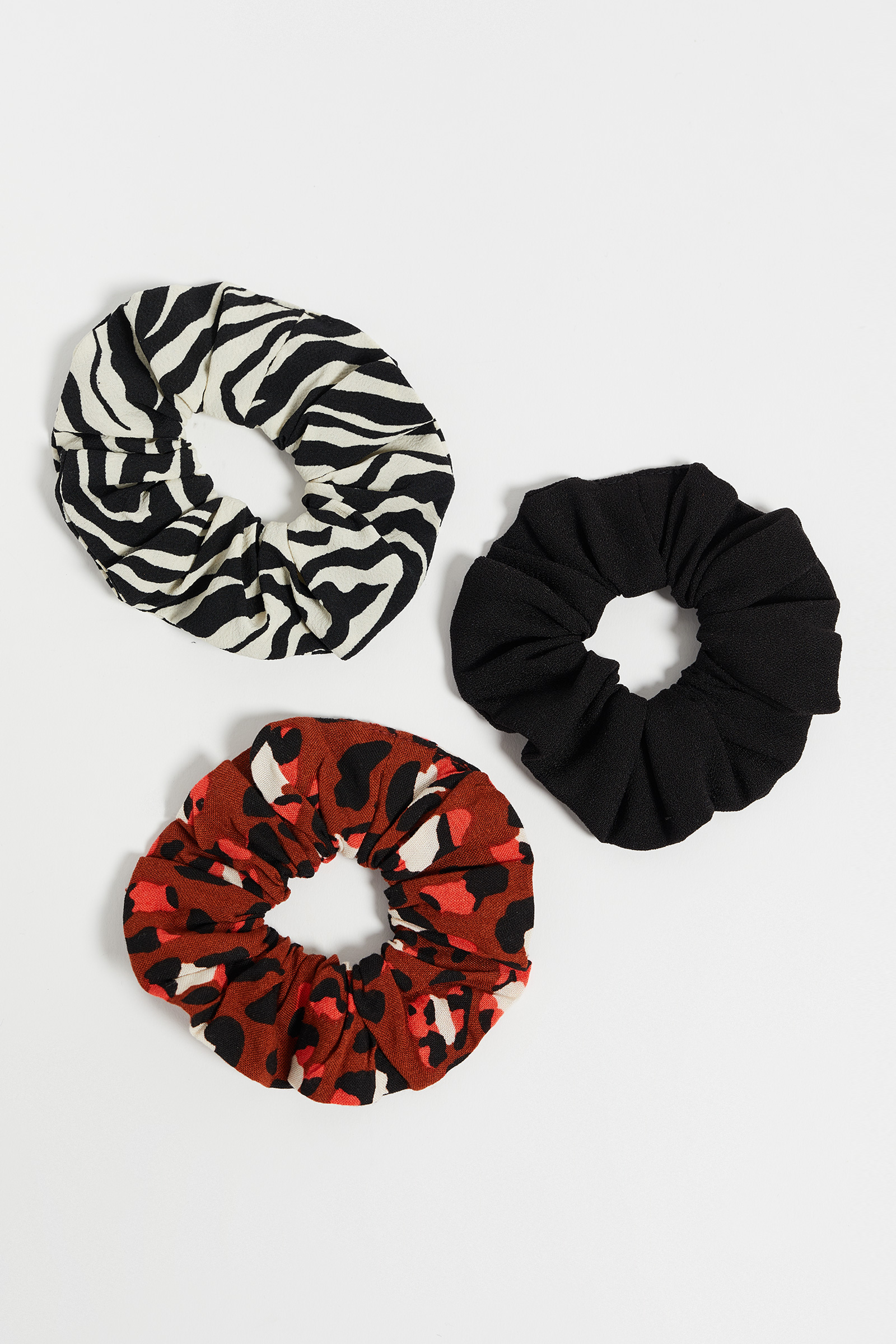 Meisjes scrunchie, 3-pack | wefashion.com