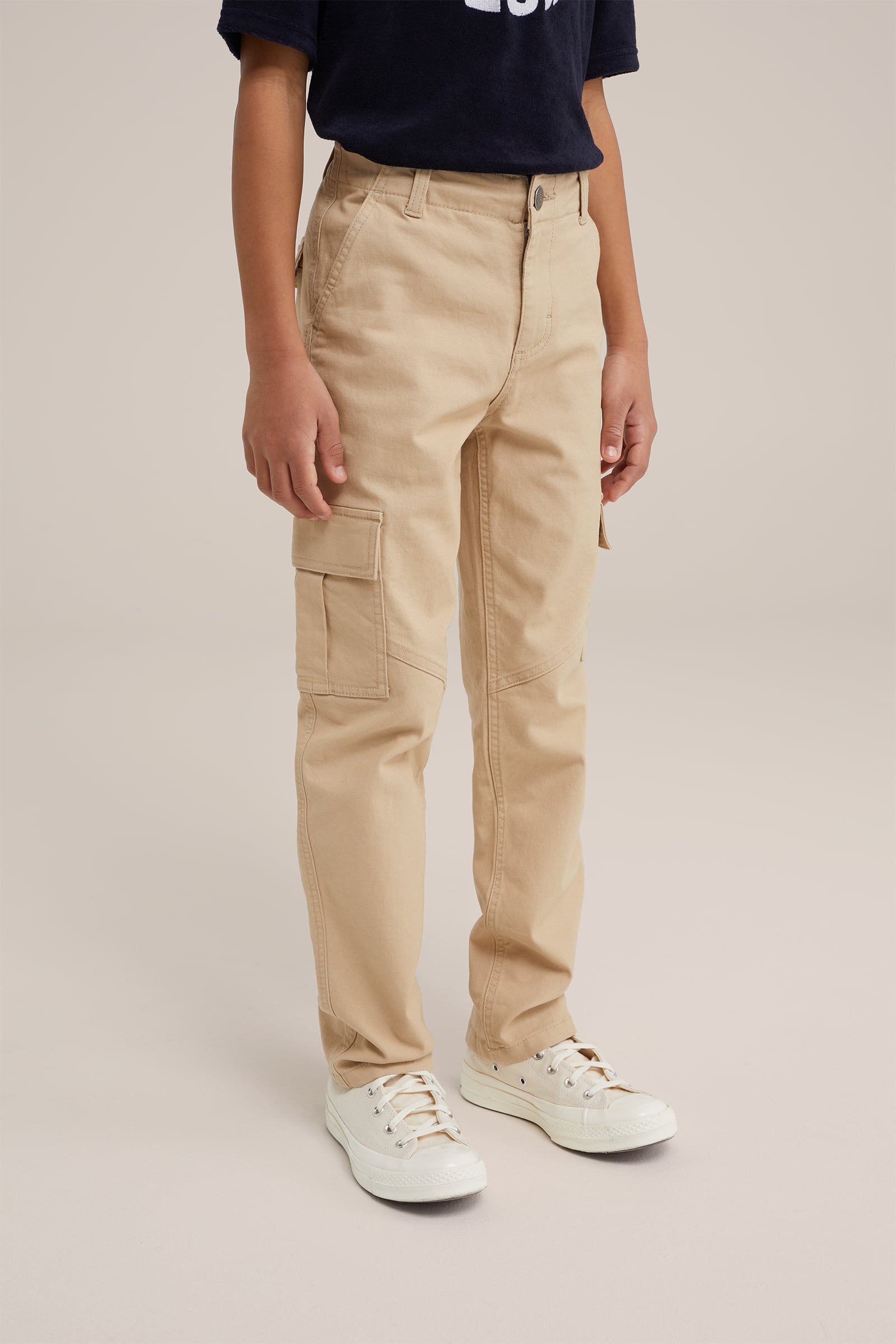 Pantalon cargo straight fit garçon | wefashion.com