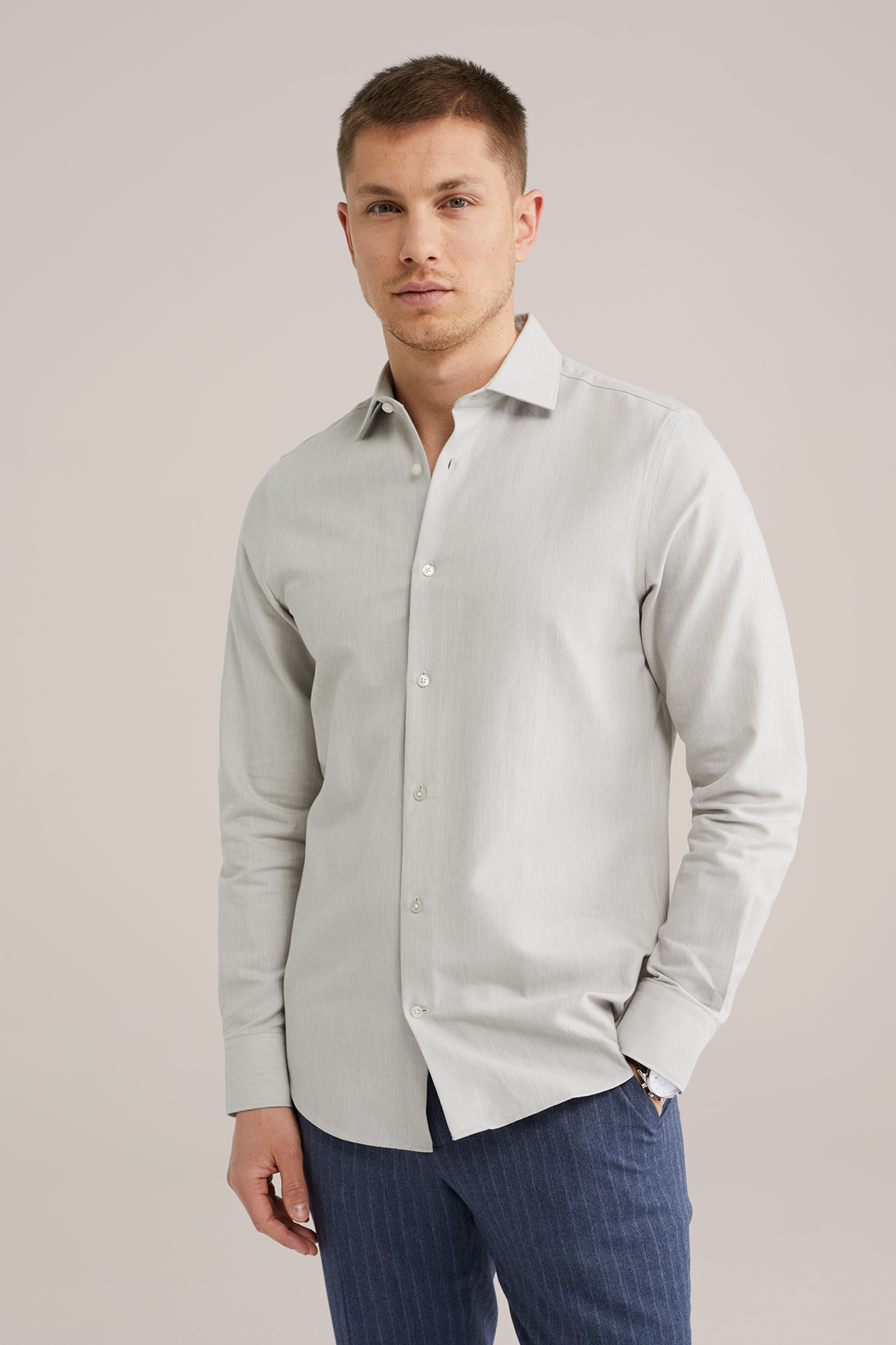 Heren Slim fit overhemd | wefashion.com