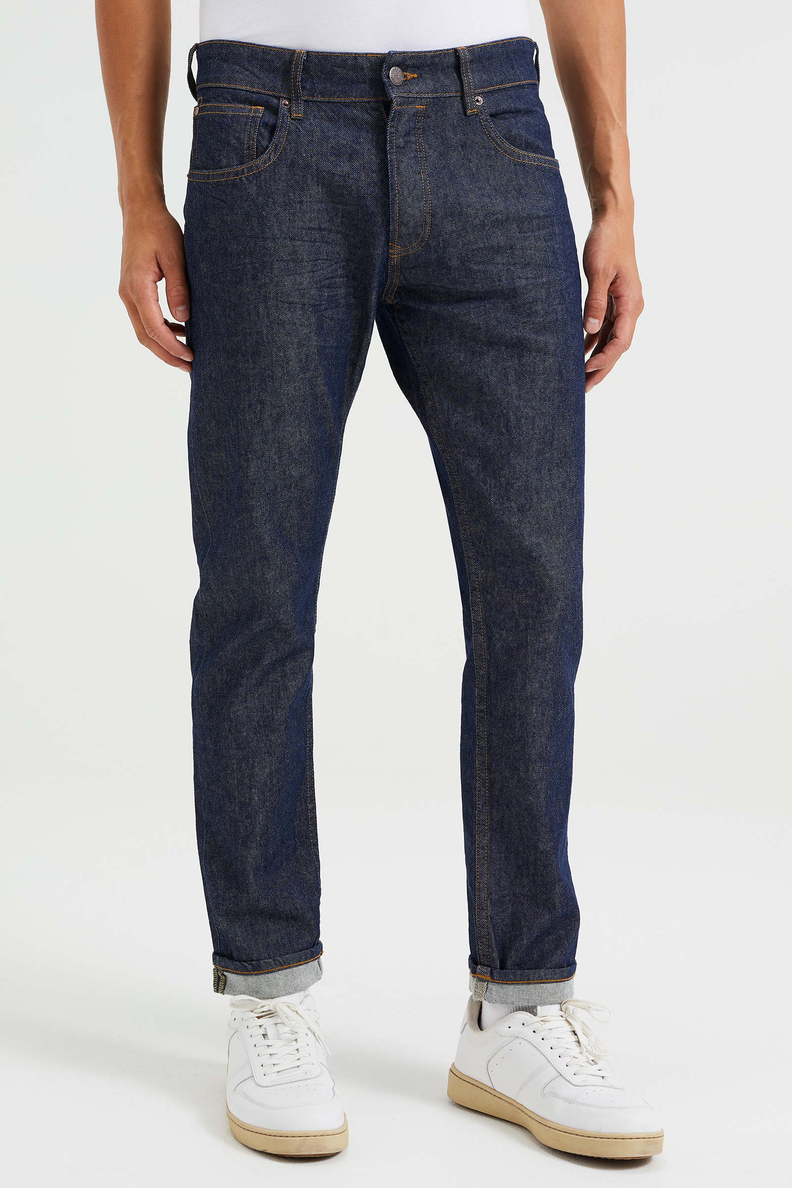Herren-Slim-Fit-Jeans mit Komfort-Stretch | wefashion.com