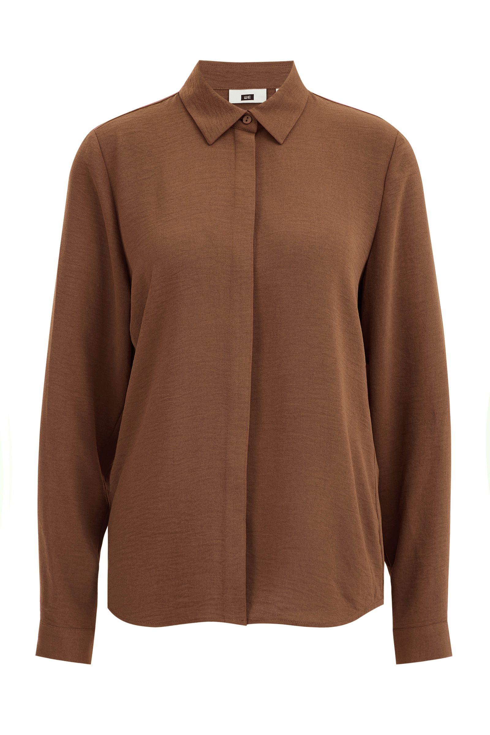 Dames blouse met fijne structuur | wefashion.nl