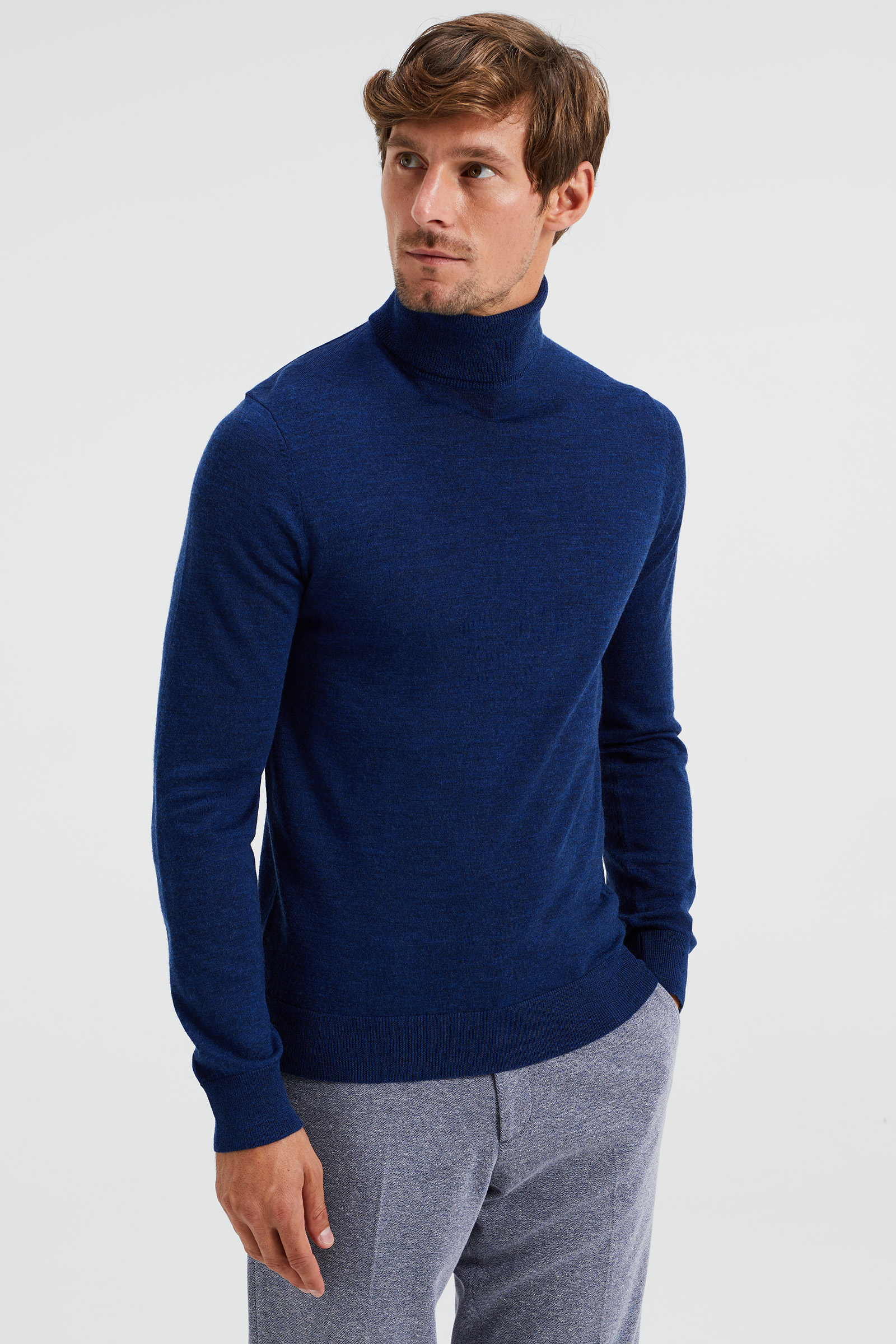 Heren coltrui van merinowol | wefashion.com