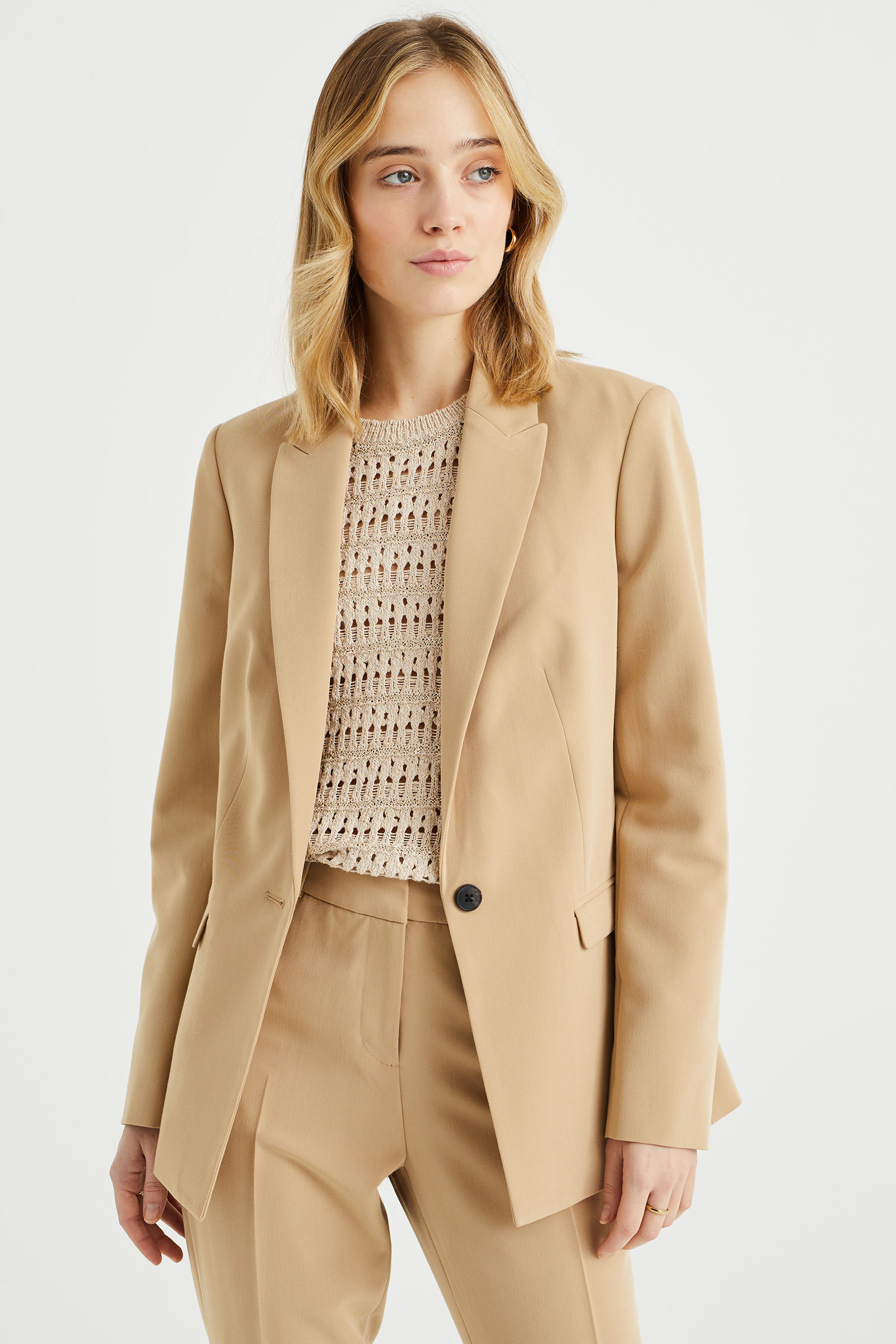 Dames Slim fit pak | wefashion.com