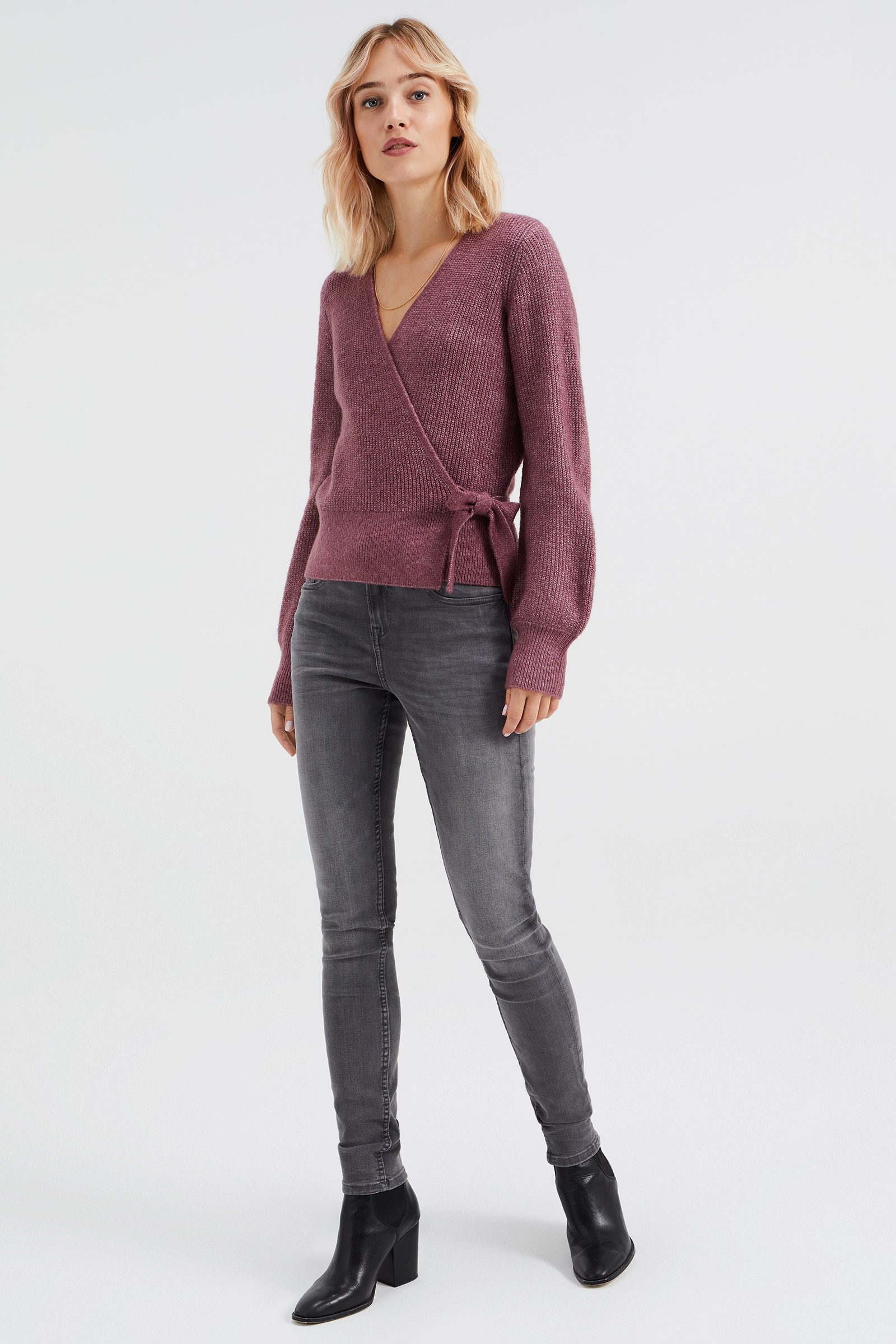 Jeans mid rise super skinny super stretch femme | wefashion.com