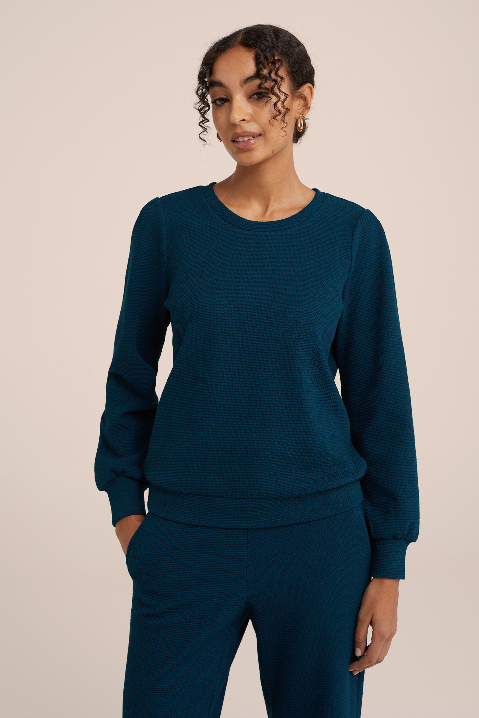 Dames sweater met structuur | wefashion.com