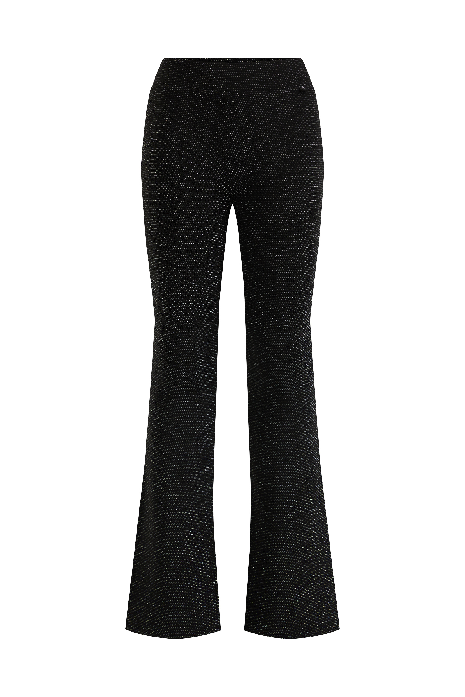 Meisjes flared legging met glittergaren | wefashion.com