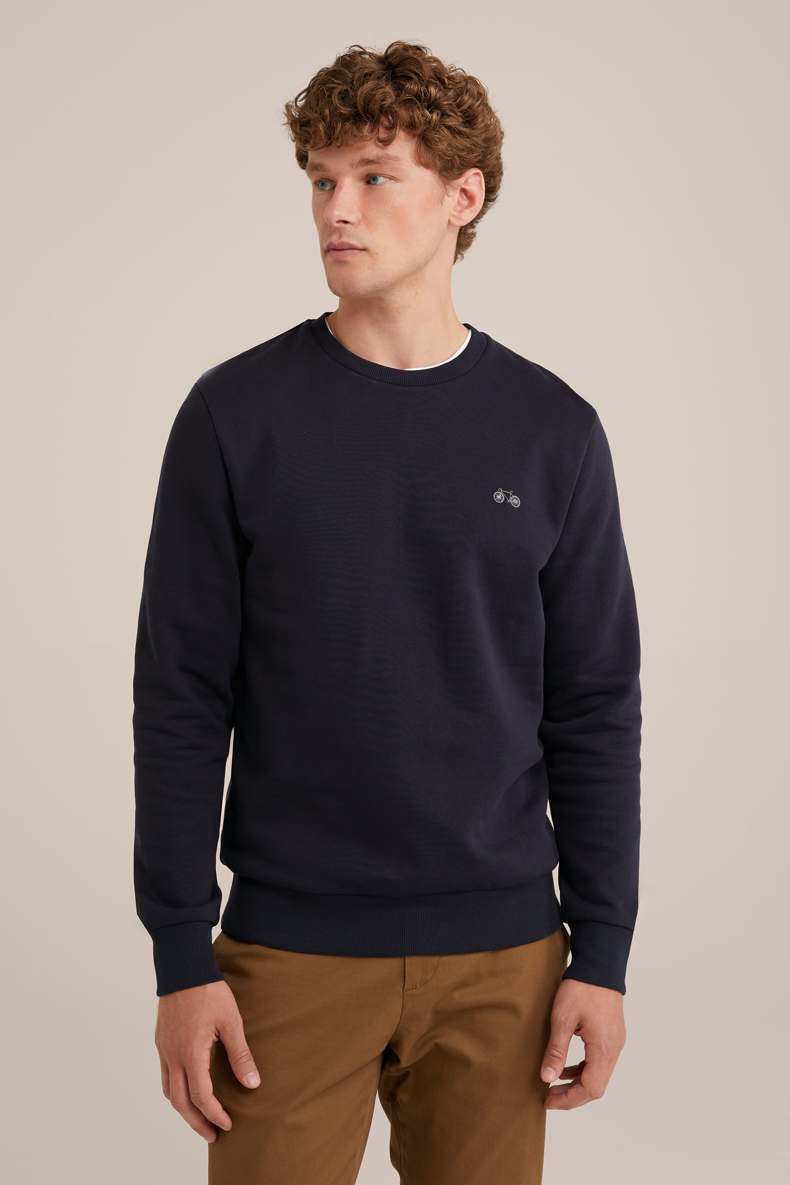 Heren sweater met opdruk | wefashion.com