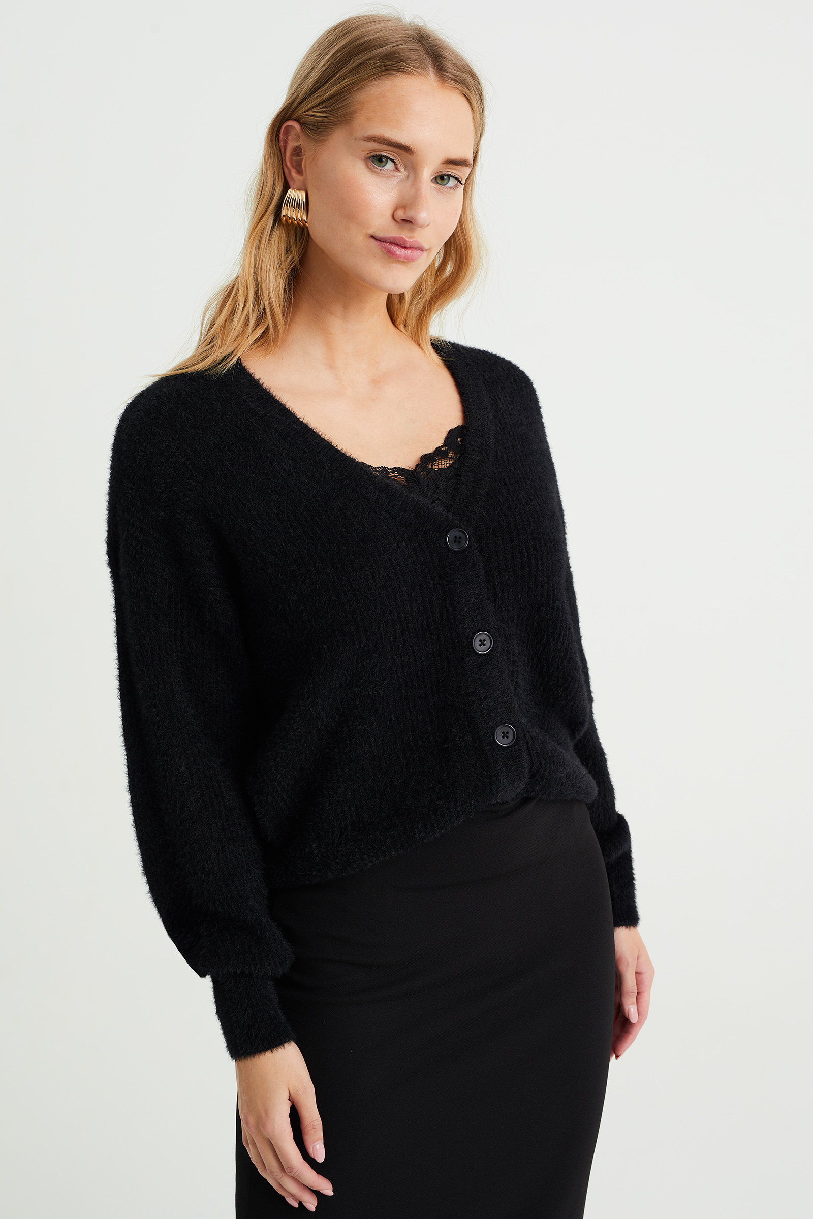 Dames gebreid vest | wefashion.com