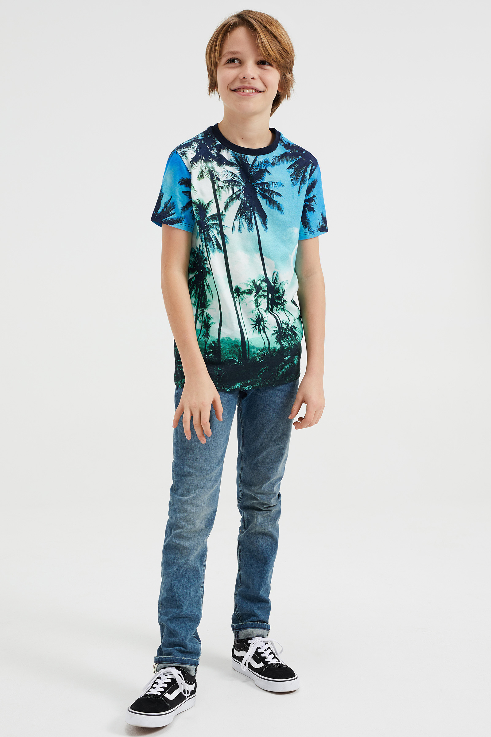 Jeans slim fit garçon | wefashion.com