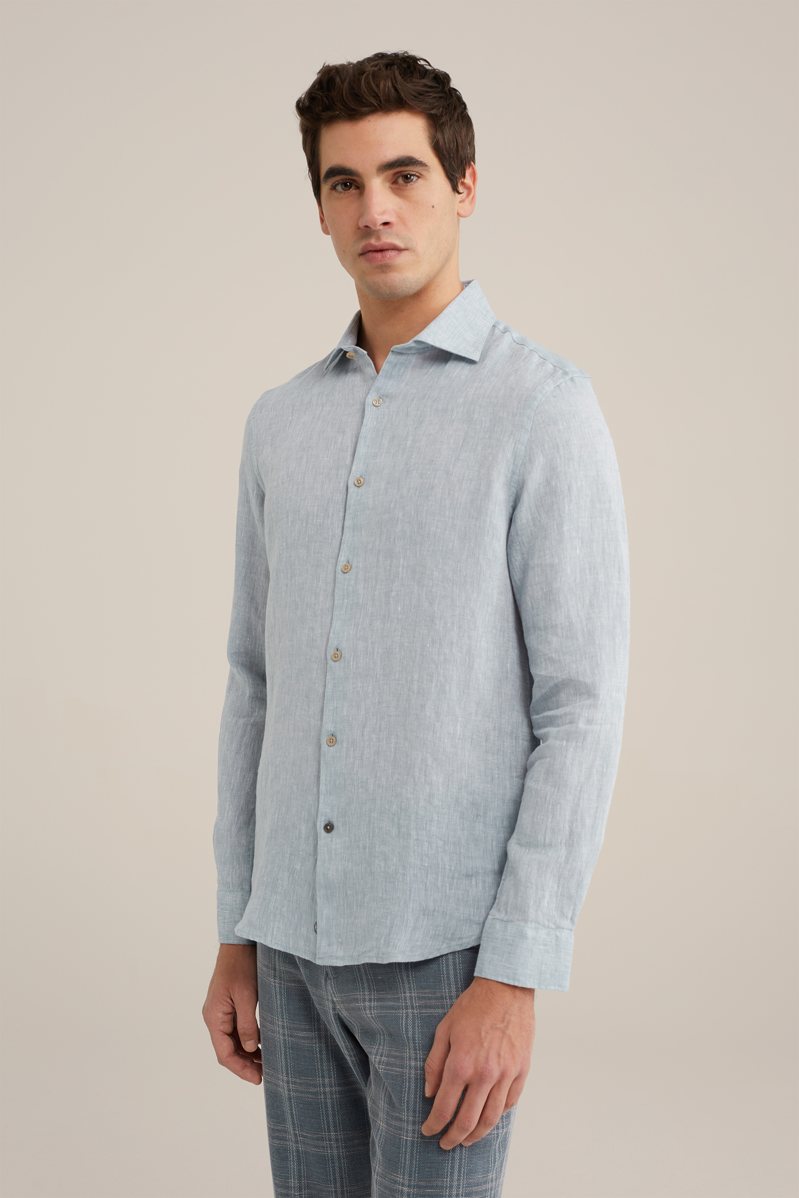 Heren premium linnen overhemd | wefashion.com