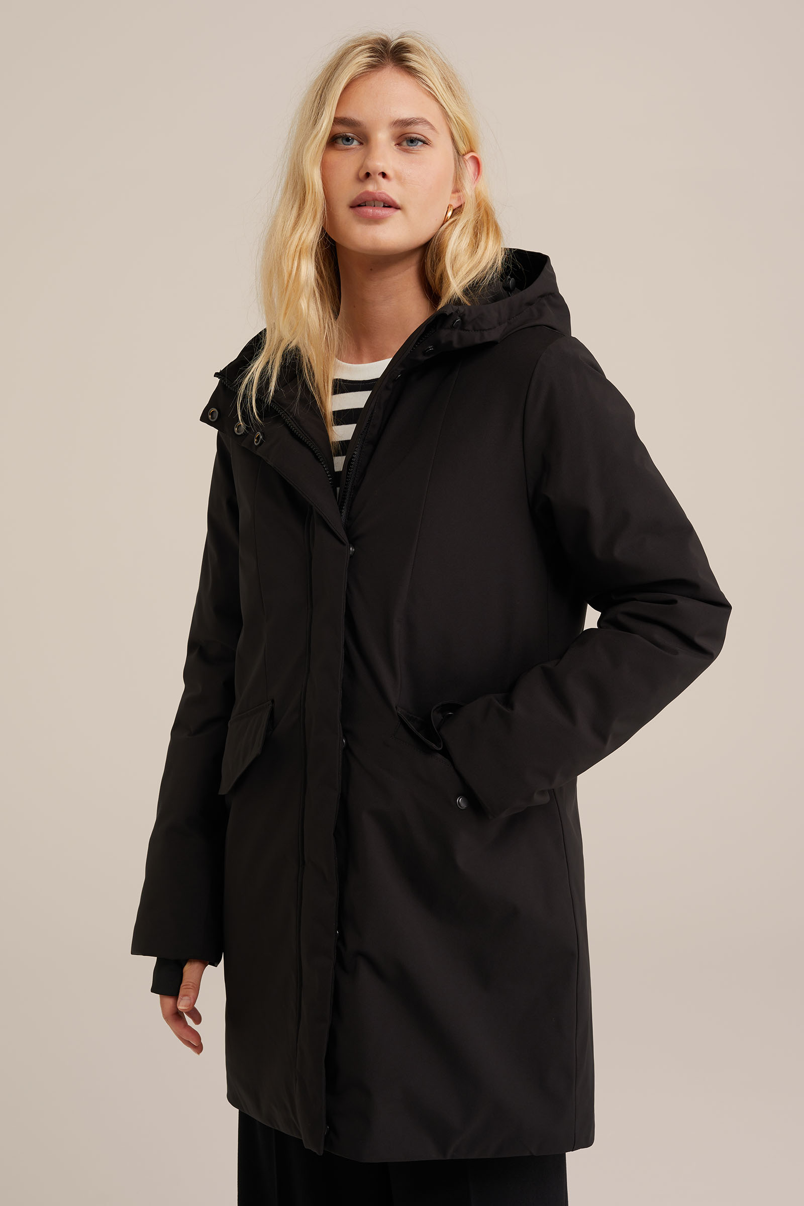 Dames gewatteerde parka | wefashion.com