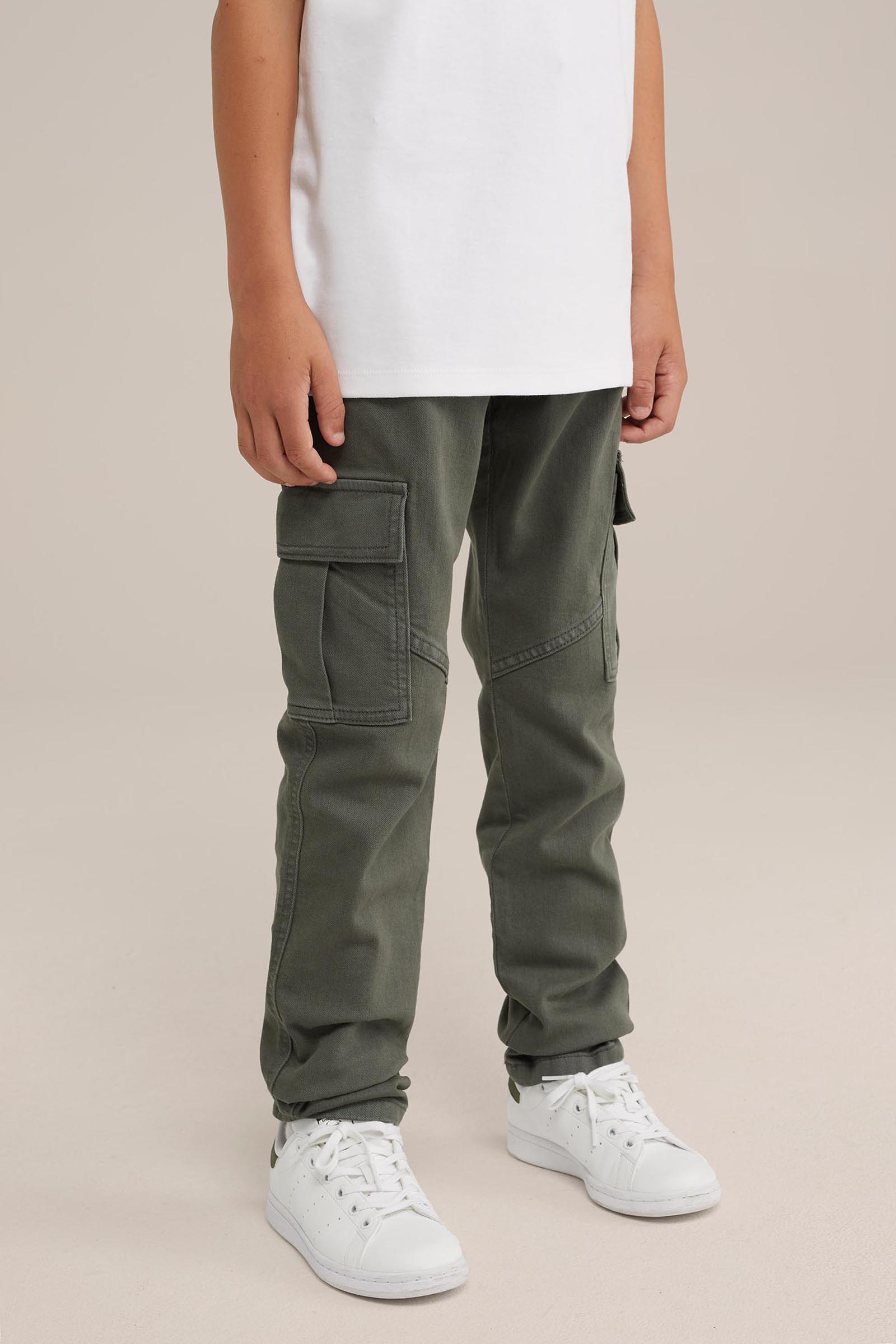 Pantalon cargo regular fit garçon | wefashion.com