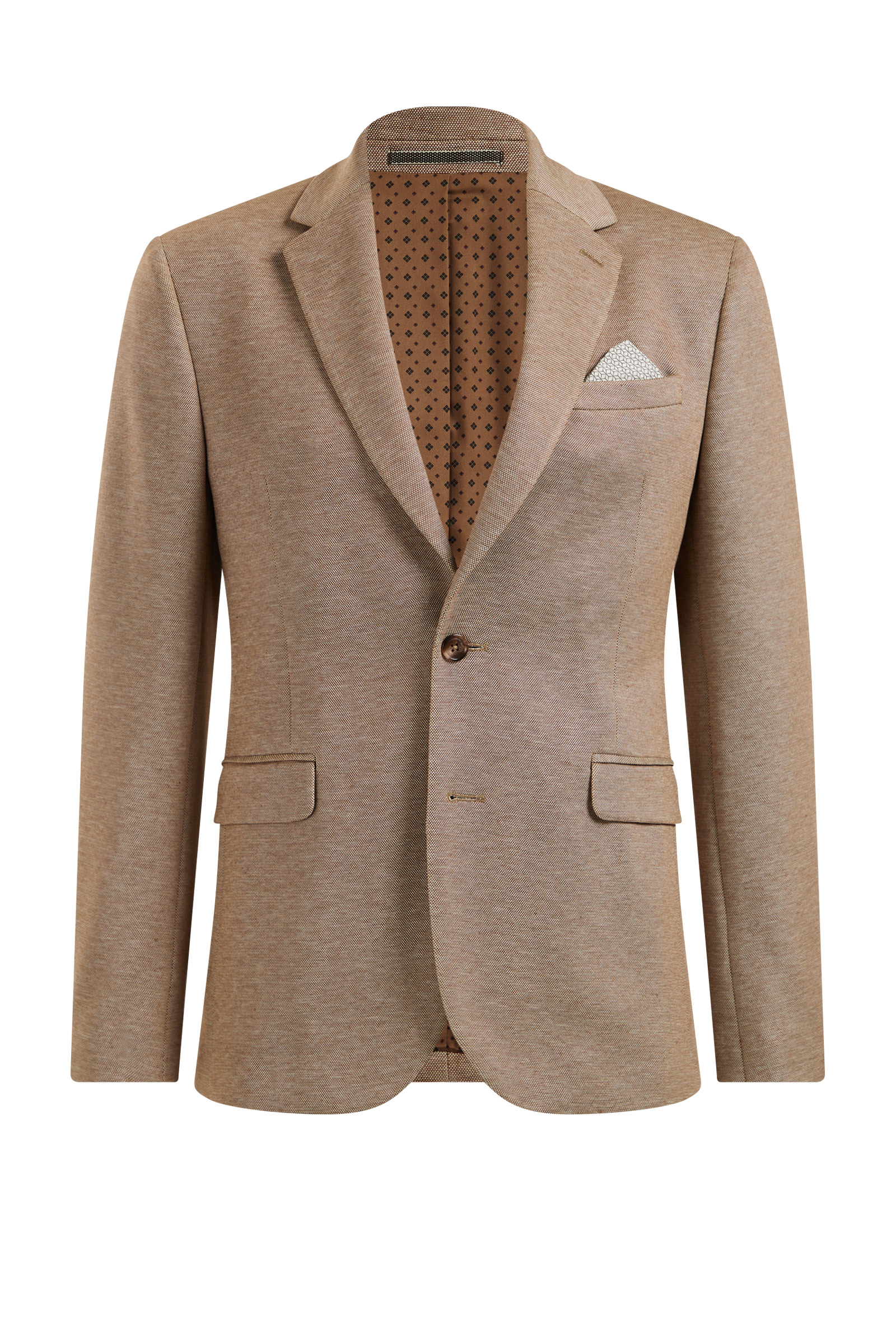 Herren-Slim-Fit-Sakko mit Muster | wefashion.com